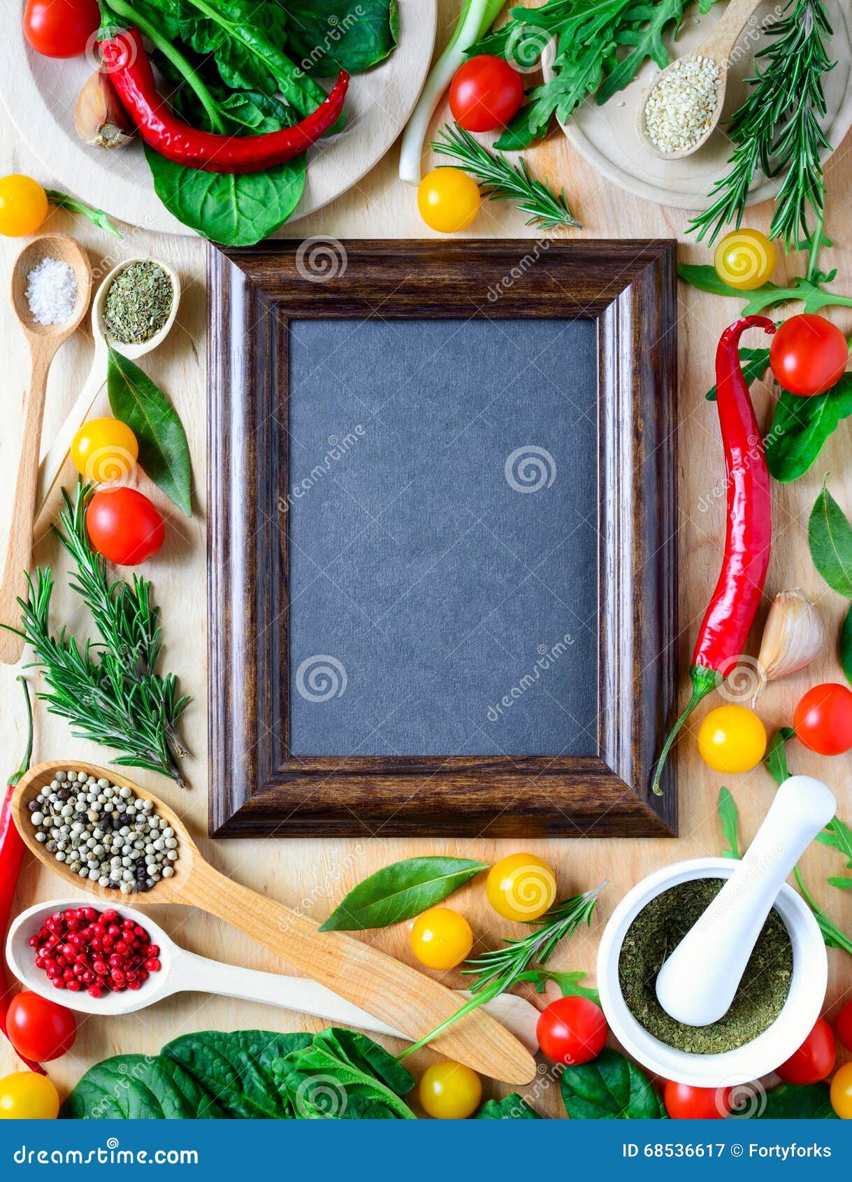 Culinary Backround Vertical Stock Image - Image of concept, healthy ...