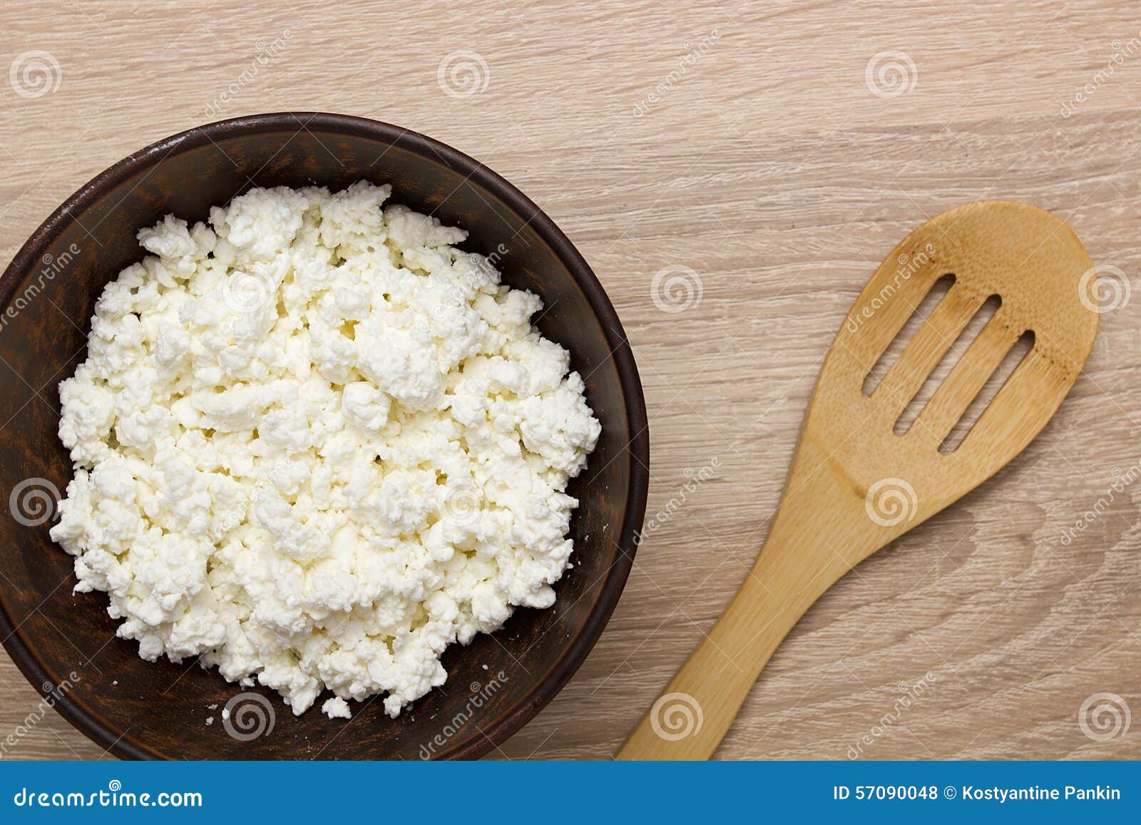 Culinary Cheese in a Clay Bowl Stock Photo - Image of appetizer ...