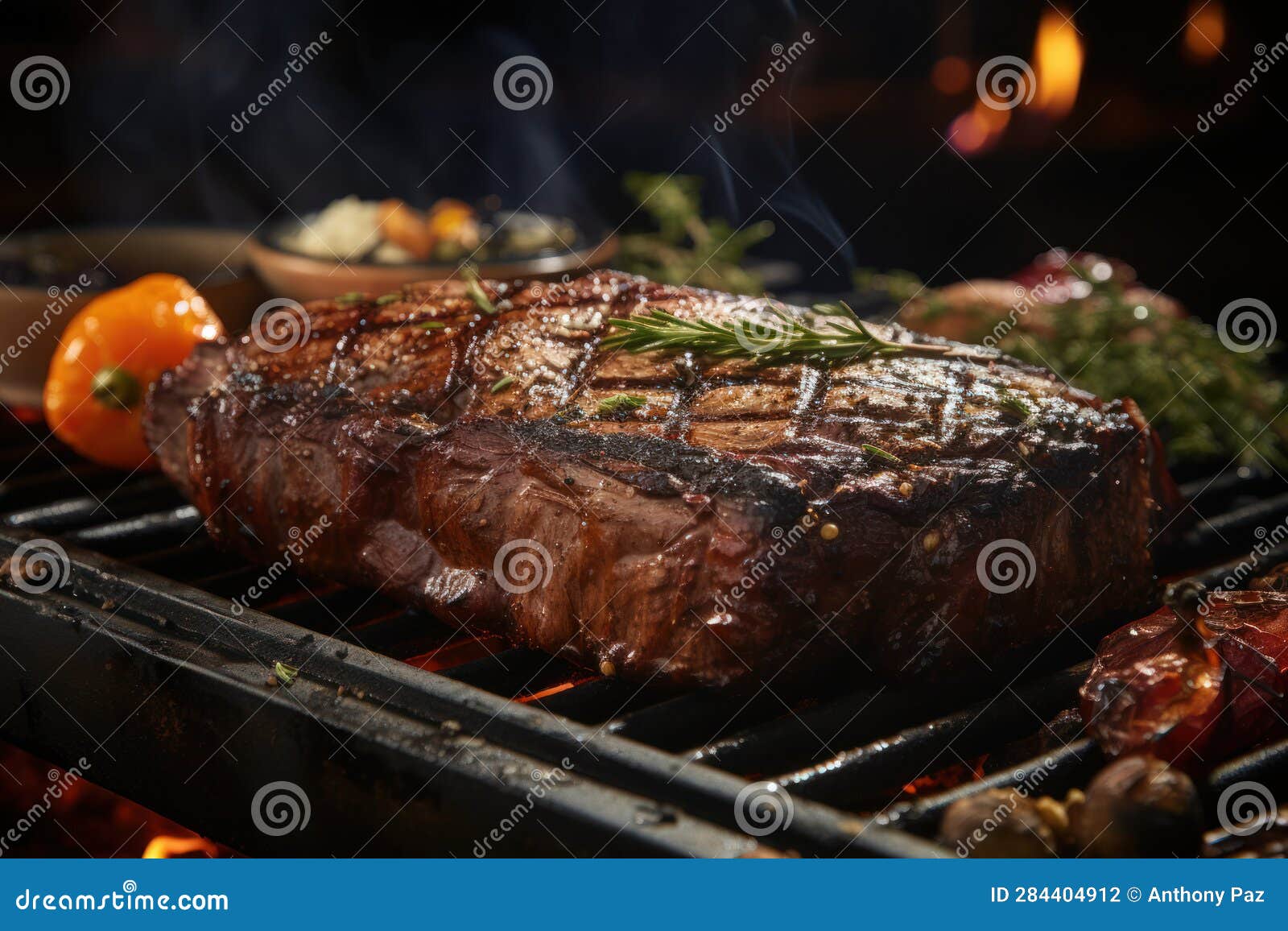 A Culinary Symphony: the Marvelous Composition of Roasted Meat in a ...