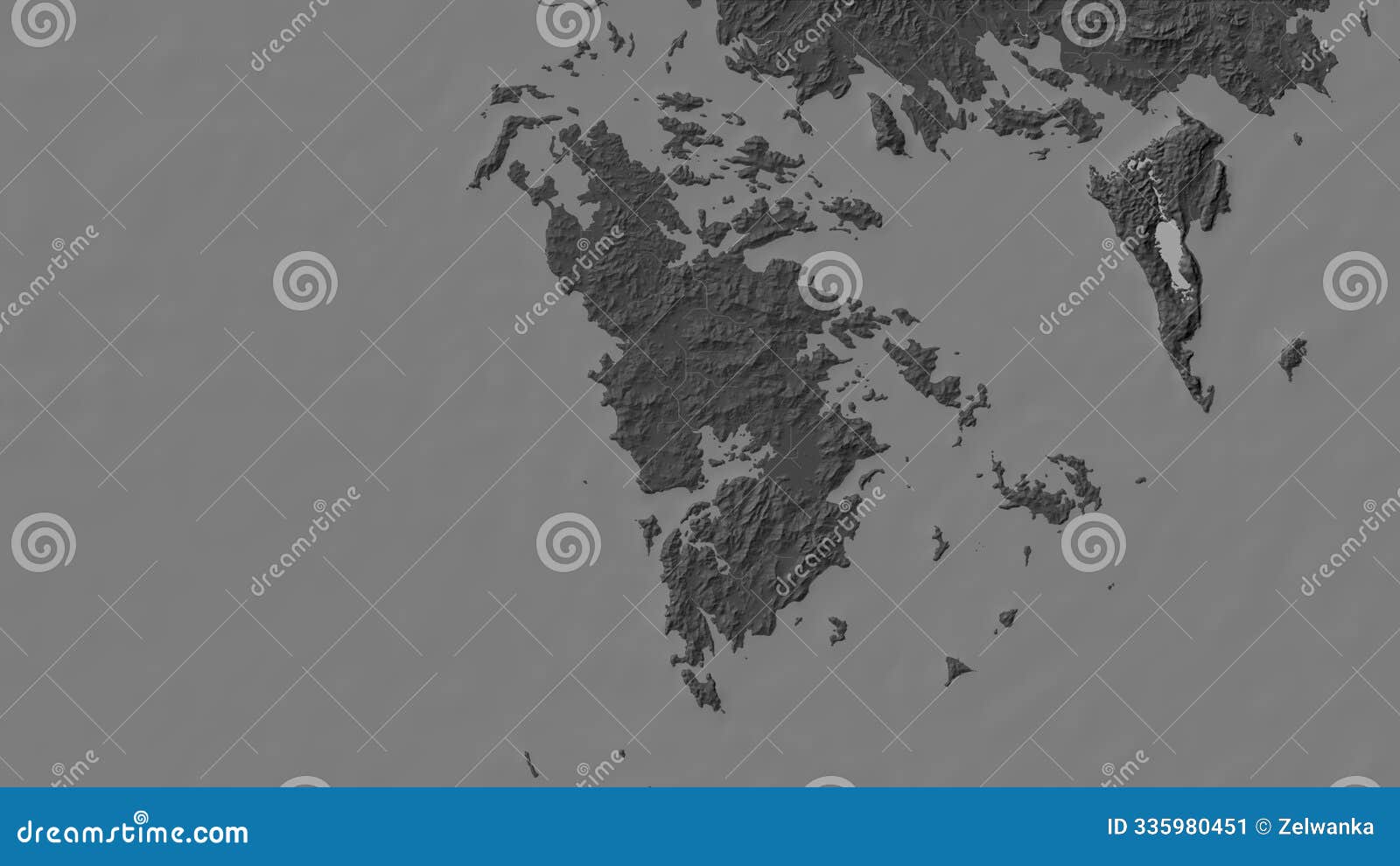 Culion Island. Philippines. Bilevel Stock Illustration - Illustration ...