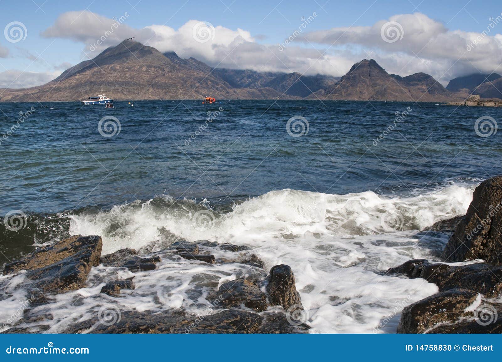 Cullin Mountains stock photo. Image of black, vacation - 14758830