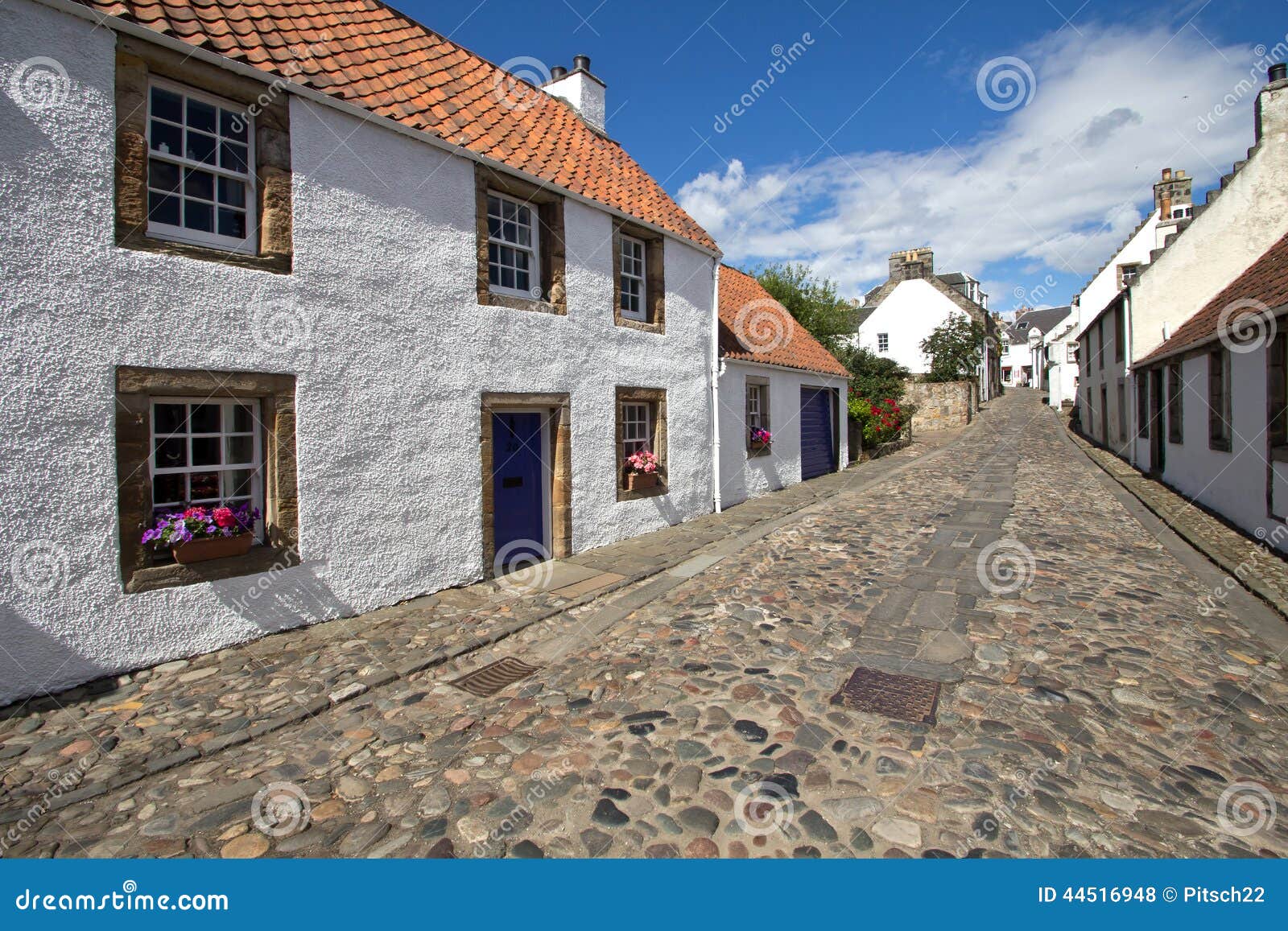 Culross, Scotland stock photo. Image of great, culross - 44516948