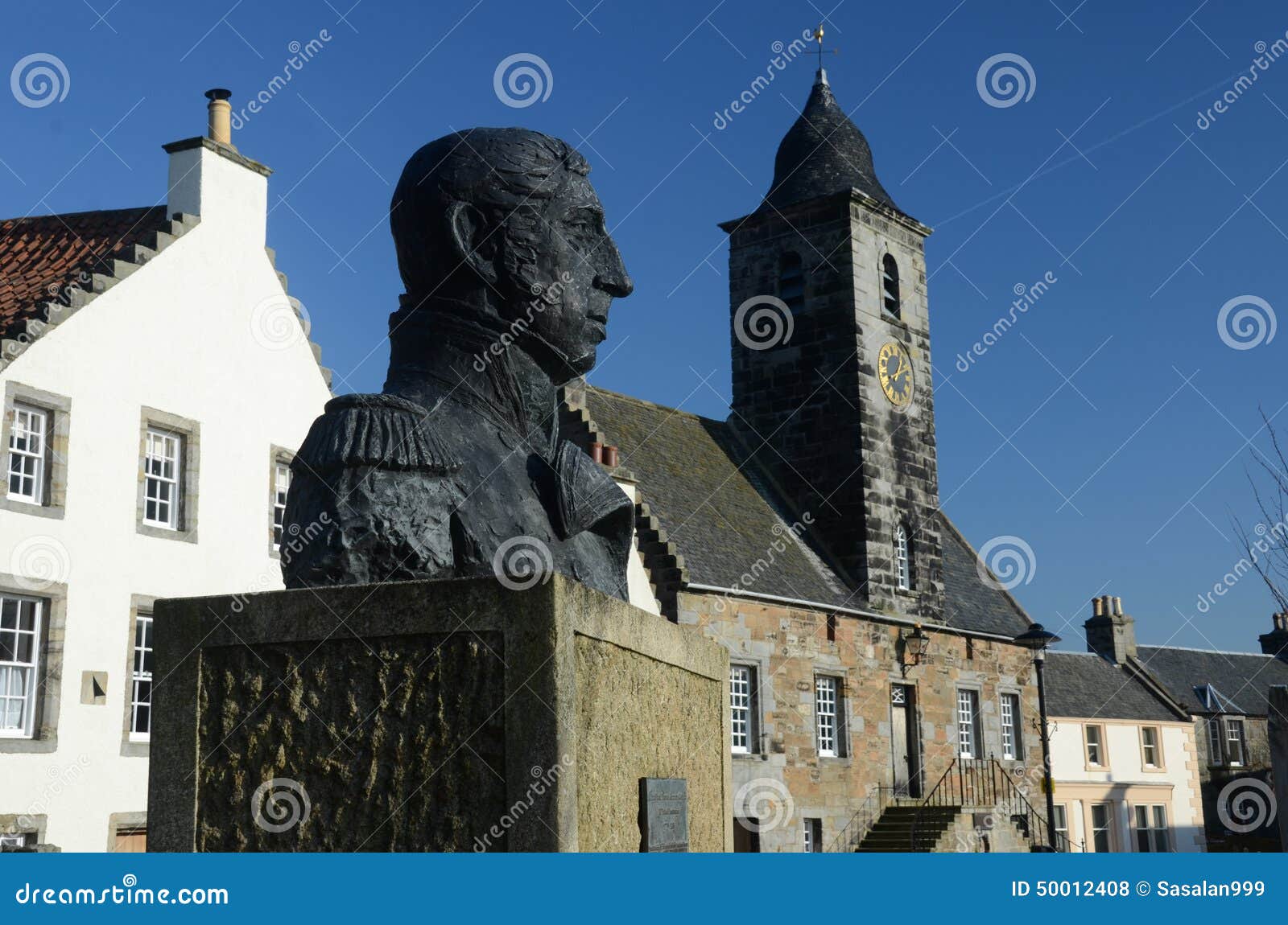 Culross Statue stock photo. Image of culross, outdoors - 50012408