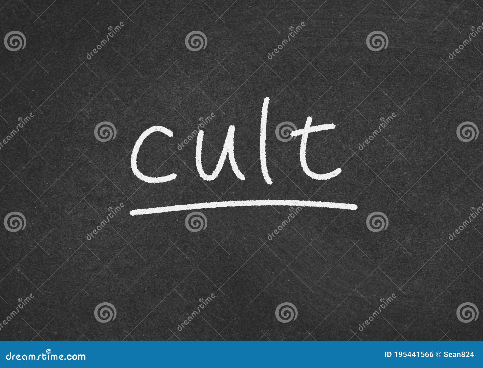 Cult stock photo. Image of background, word, conceptual - 195441566