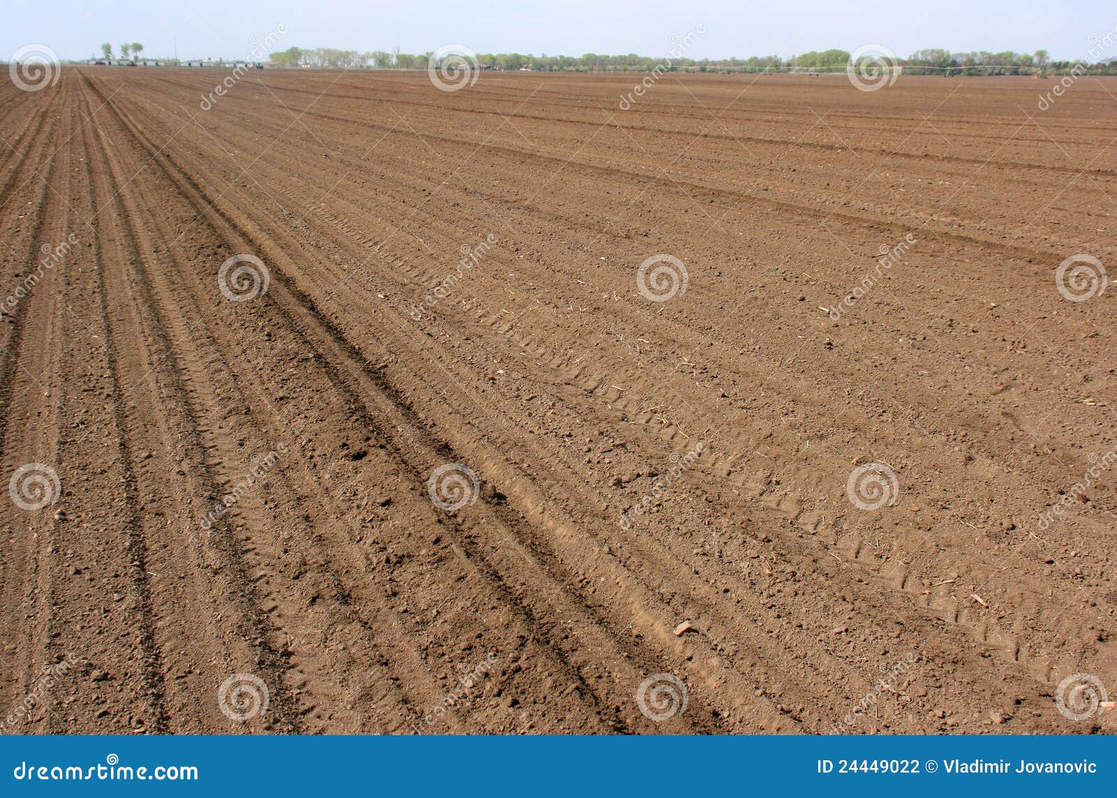 Cultivated soil stock photo. Image of grow, cultivated - 24449022