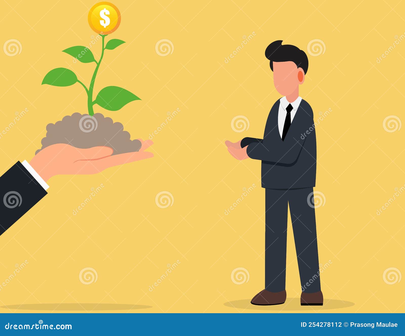 Cultivating Enduring Value. Stock Vector - Illustration of manager ...