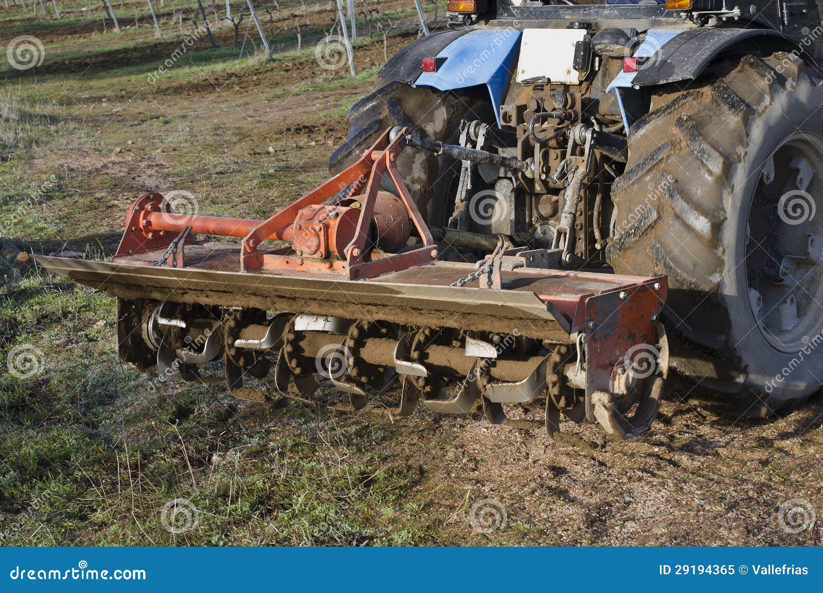 Cultivator stock image. Image of nature, industry, harvest - 29194365