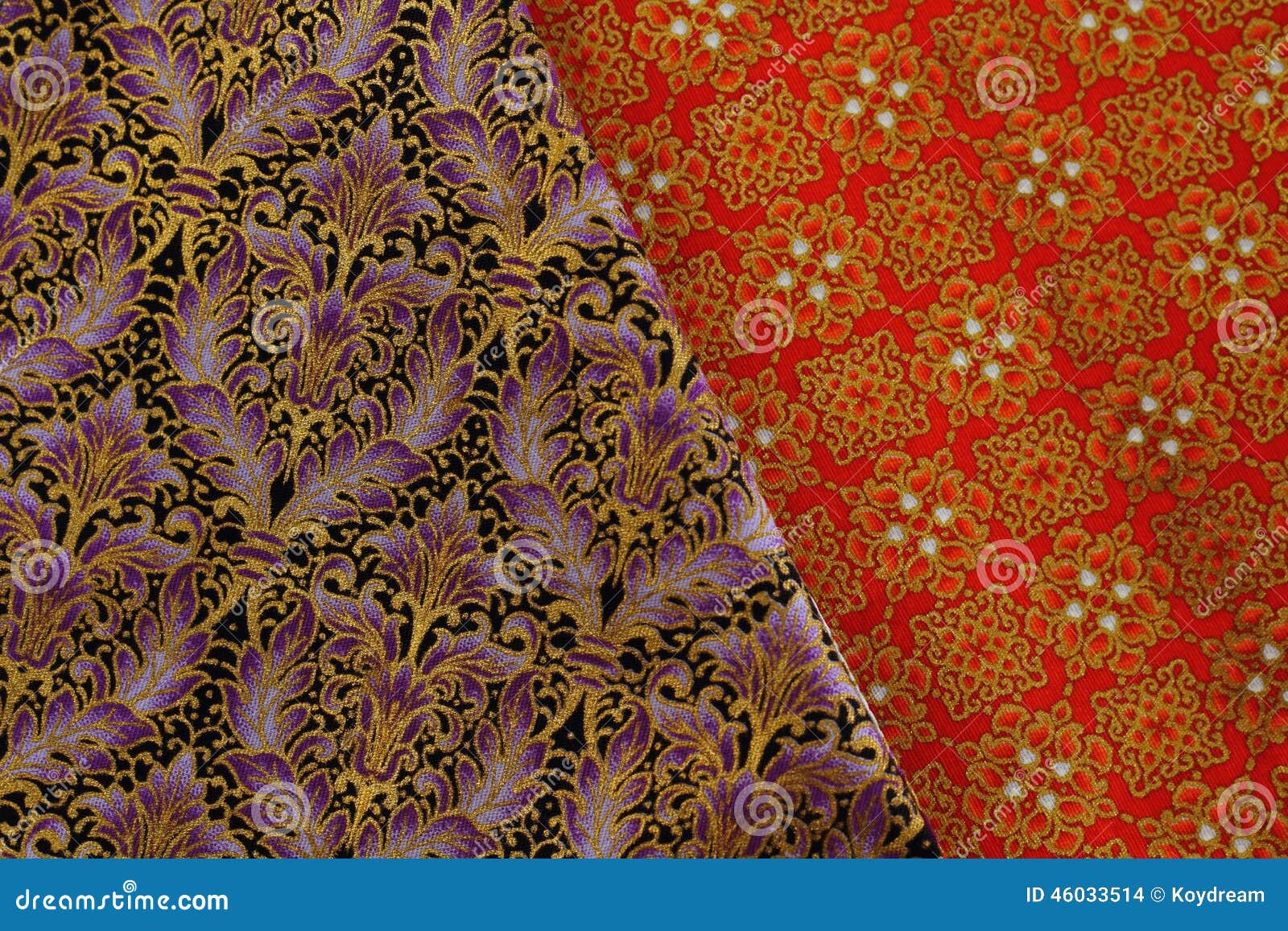 Cultural Fabric Pattern of Thailand. Stock Photo - Image of creativity ...