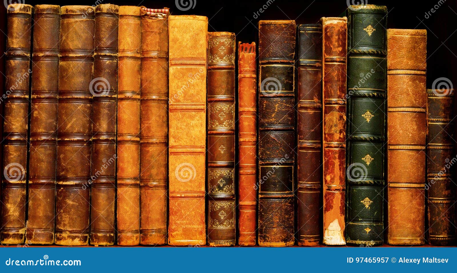 Cultural Heritage. Ancient Libraries 1 Stock Image - Image of retro ...
