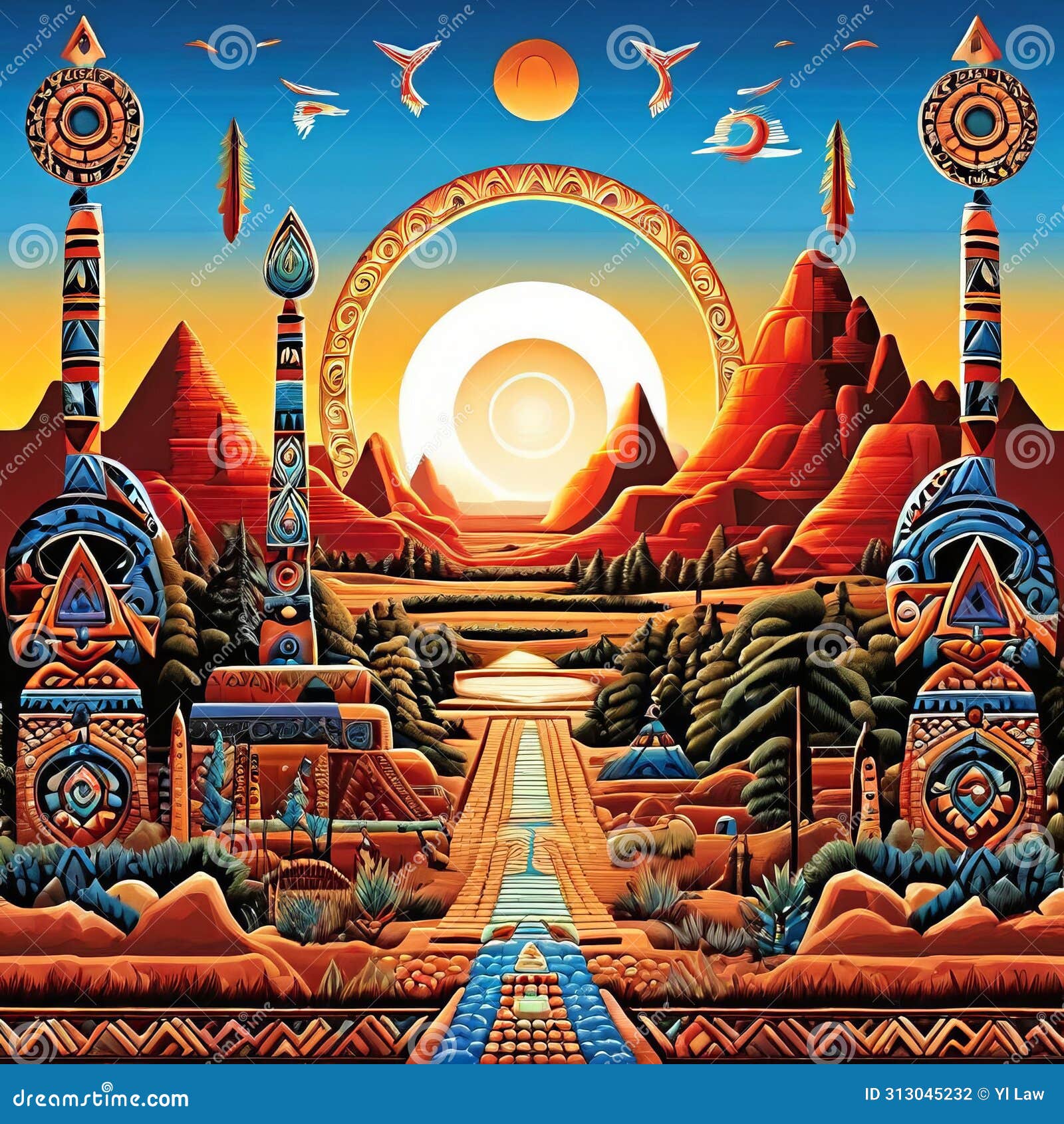 A Cultural Symbols Throughout the Animation Editorial Photography ...