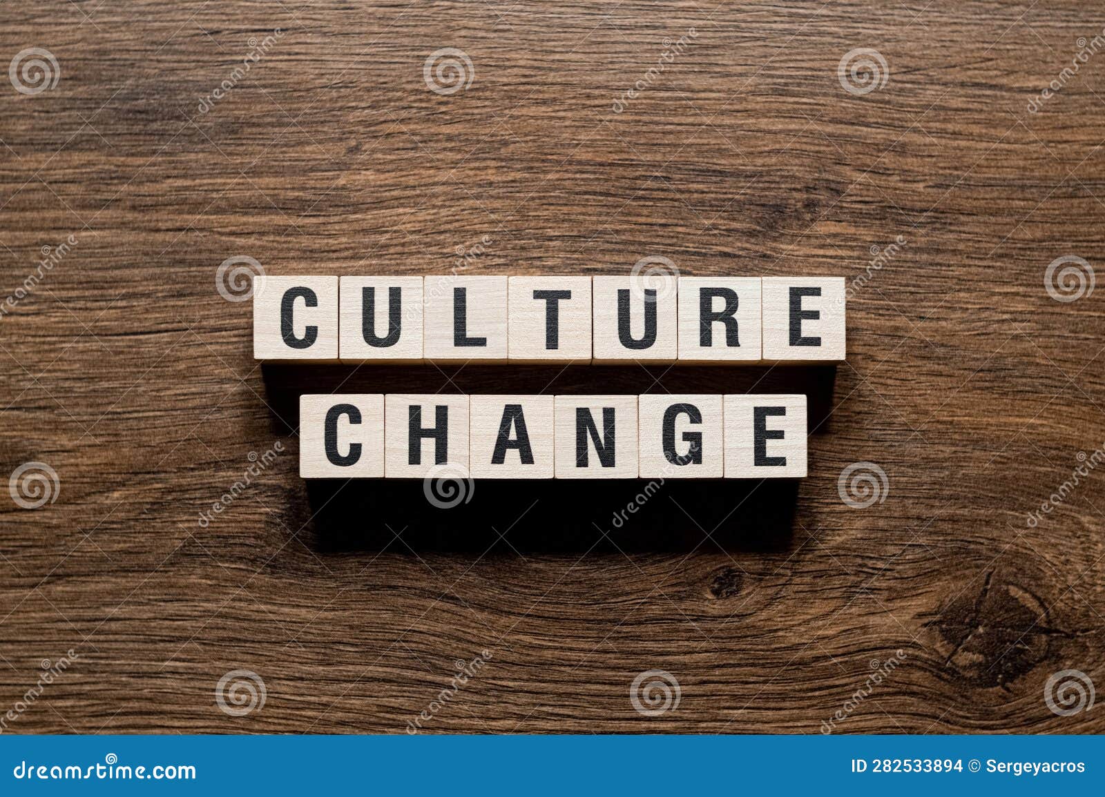 Culture Change - Word Concept on Building Blocks, Text Stock Photo ...