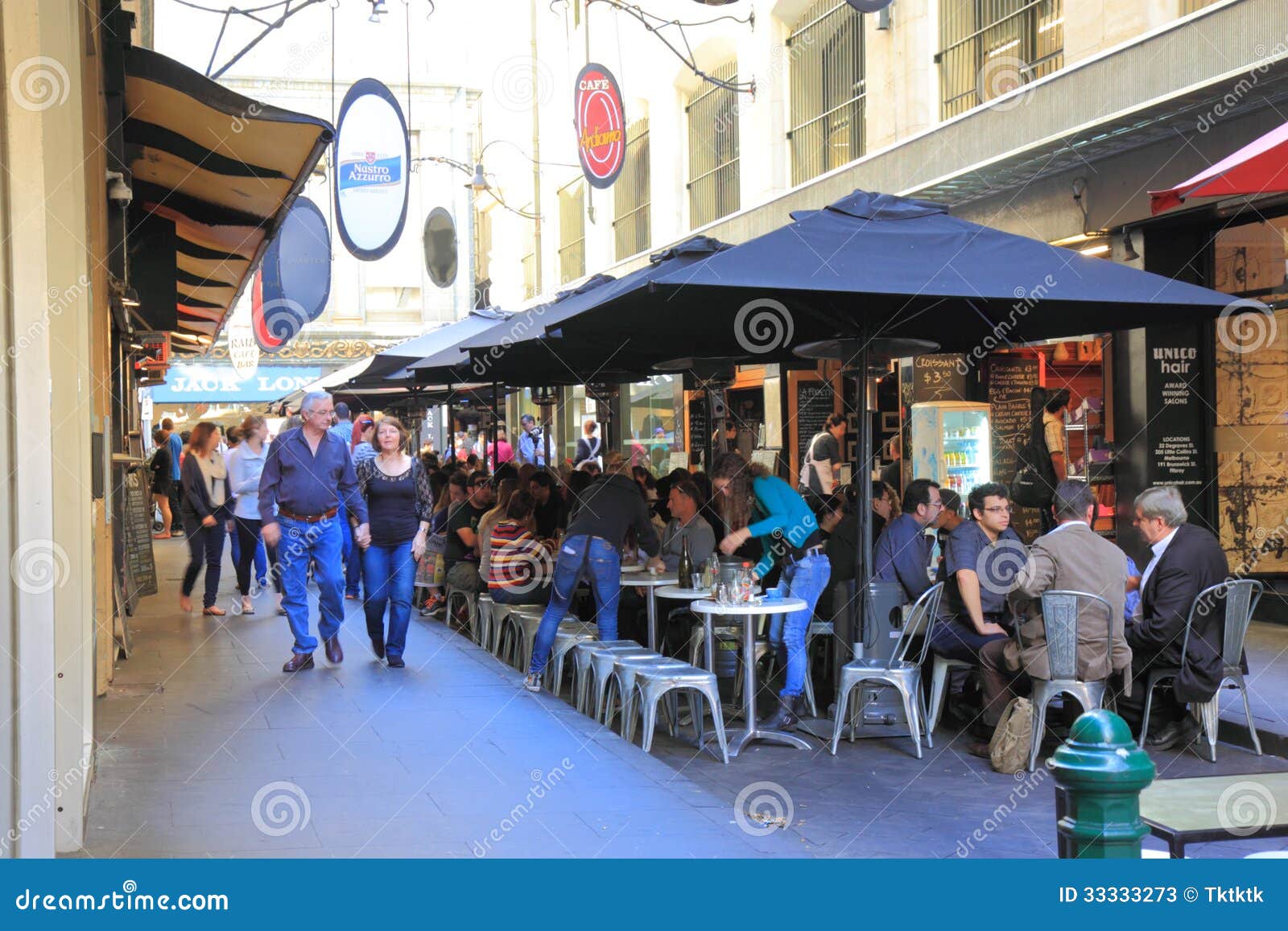 Culture De Ruelle De Melbourne Photo stock éditorial - Image du moderne ...