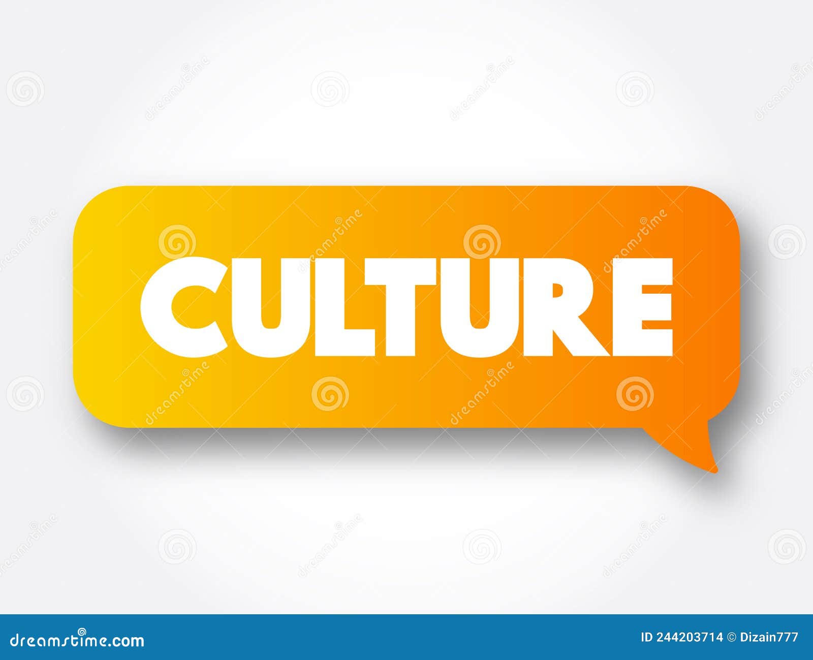 Culture Text Message Bubble, Concept Background Stock Illustration ...