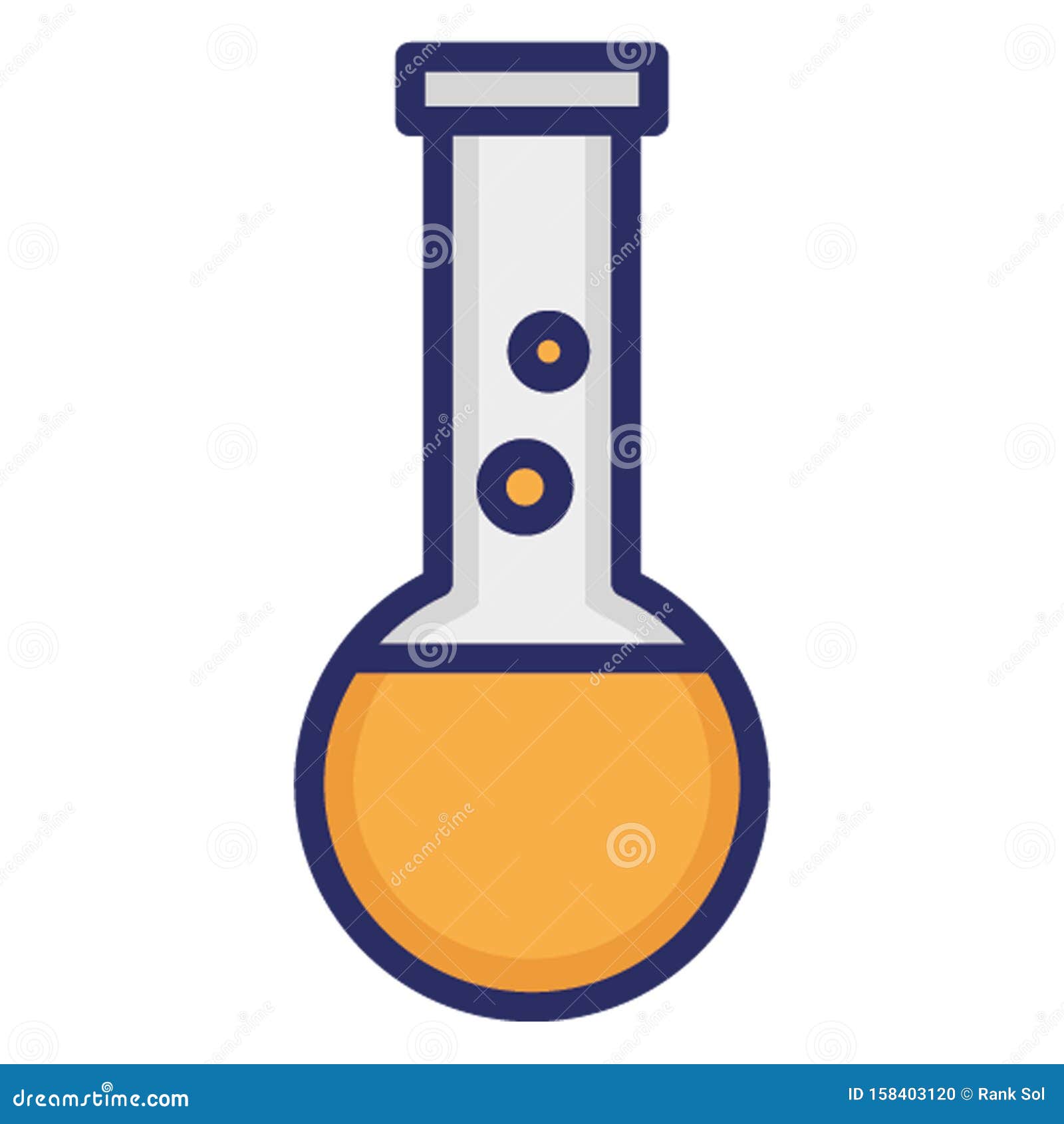 Culture Tube, Experiment Isolated Vector Icon Which Can Easily Modify ...