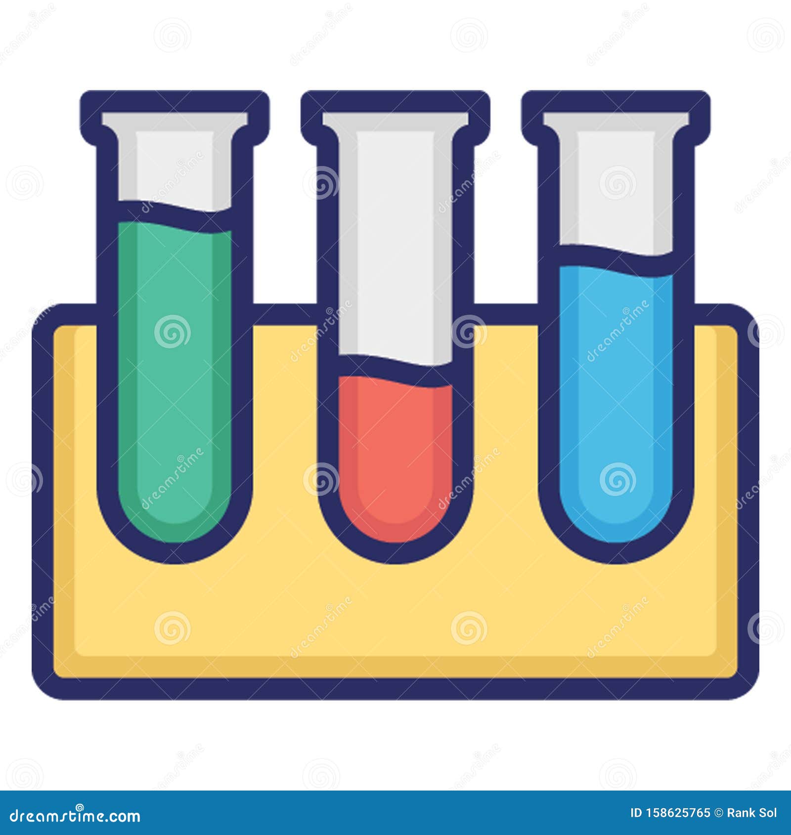 Culture Tube, Experiment Isolated Vector Icon Which Can Easily Modify ...