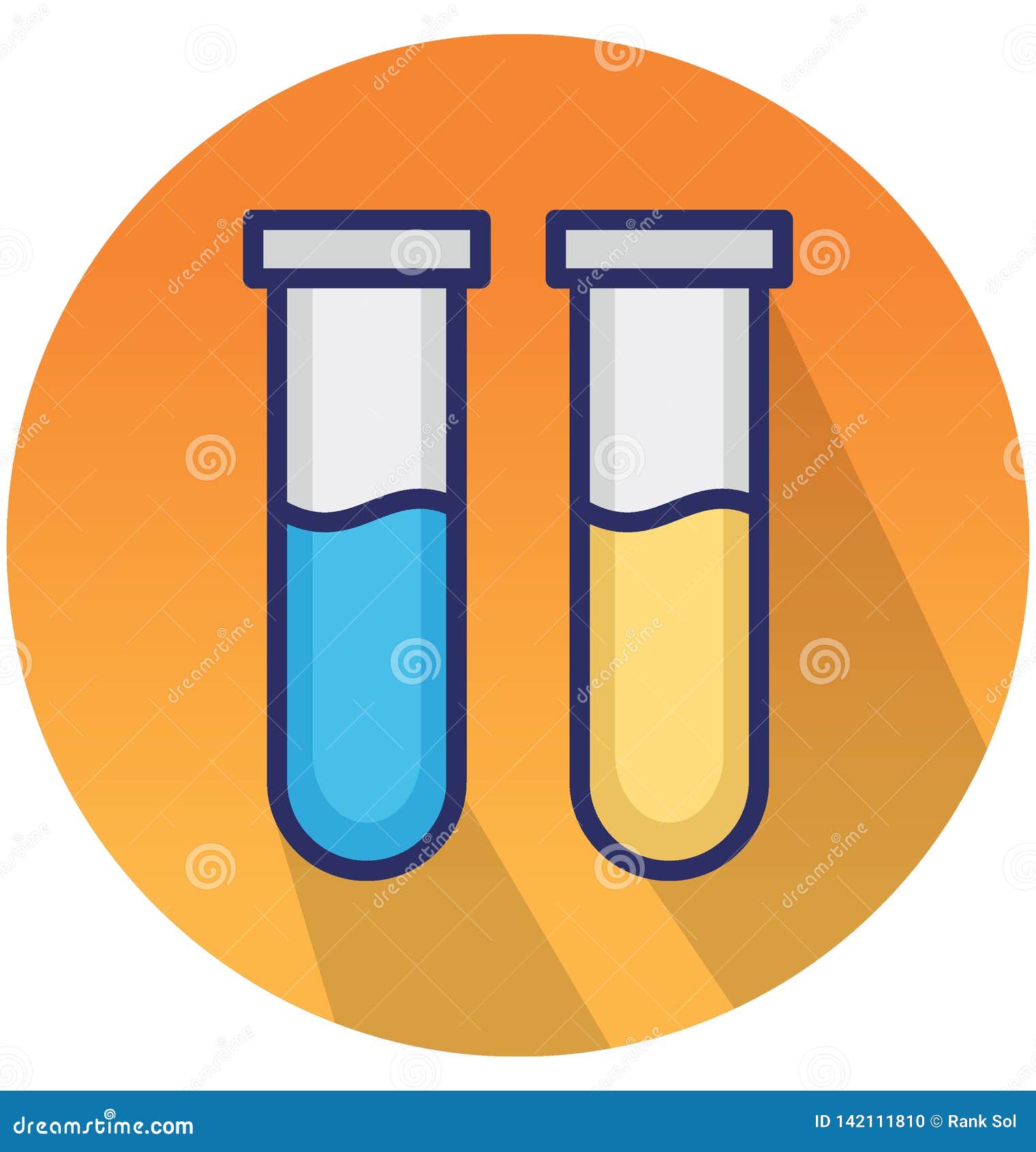 Culture Tube Isolated Vector Icon that Can Easily Modify or Edit Stock ...