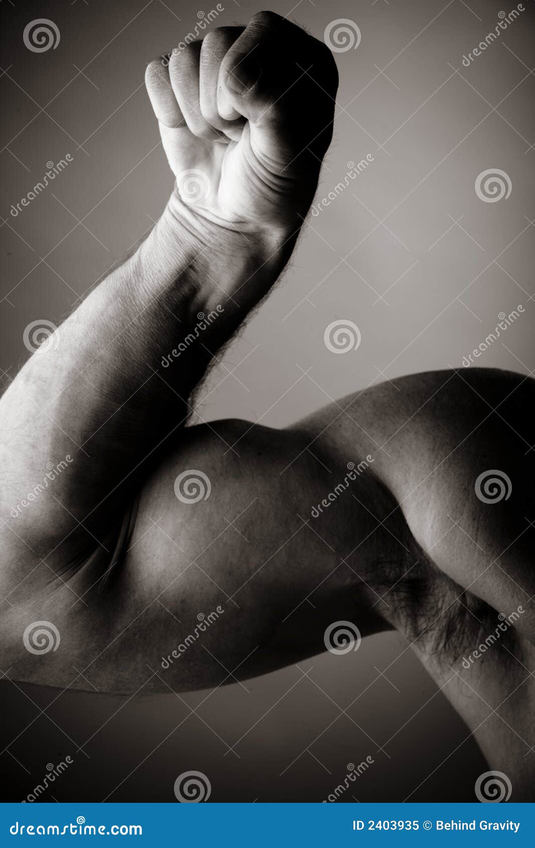 Culturisme image stock. Image du aisselle, exercice, biceps - 2403935