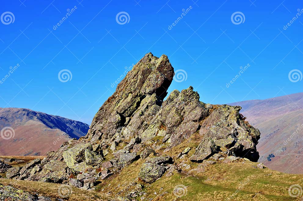 Cumbre del risco del timón imagen de archivo. Imagen de cordero - 19175355