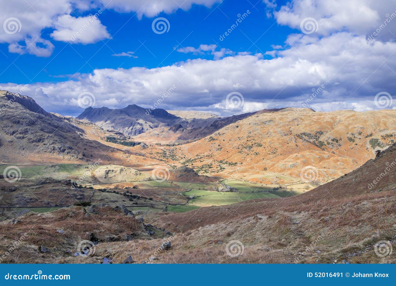 Cumbrian landscape stock image. Image of landscape, fells - 52016491
