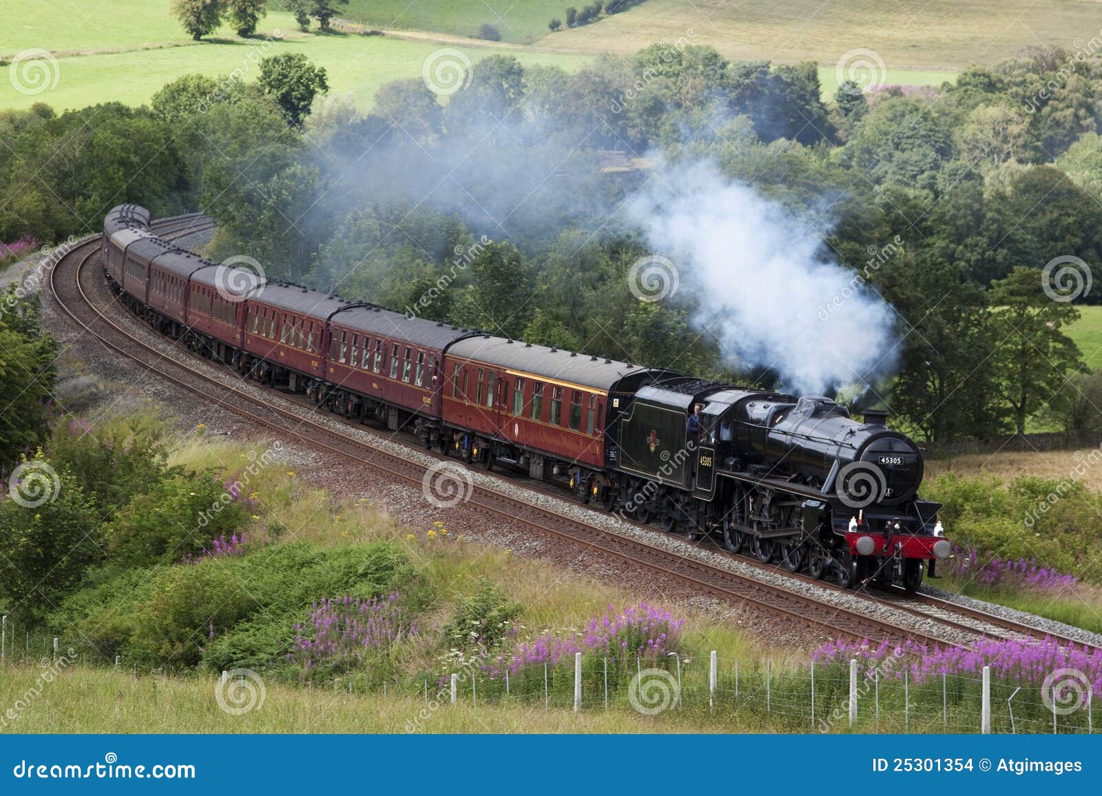 The Cumbrian Mountain Express Editorial Stock Image - Image of stanier ...