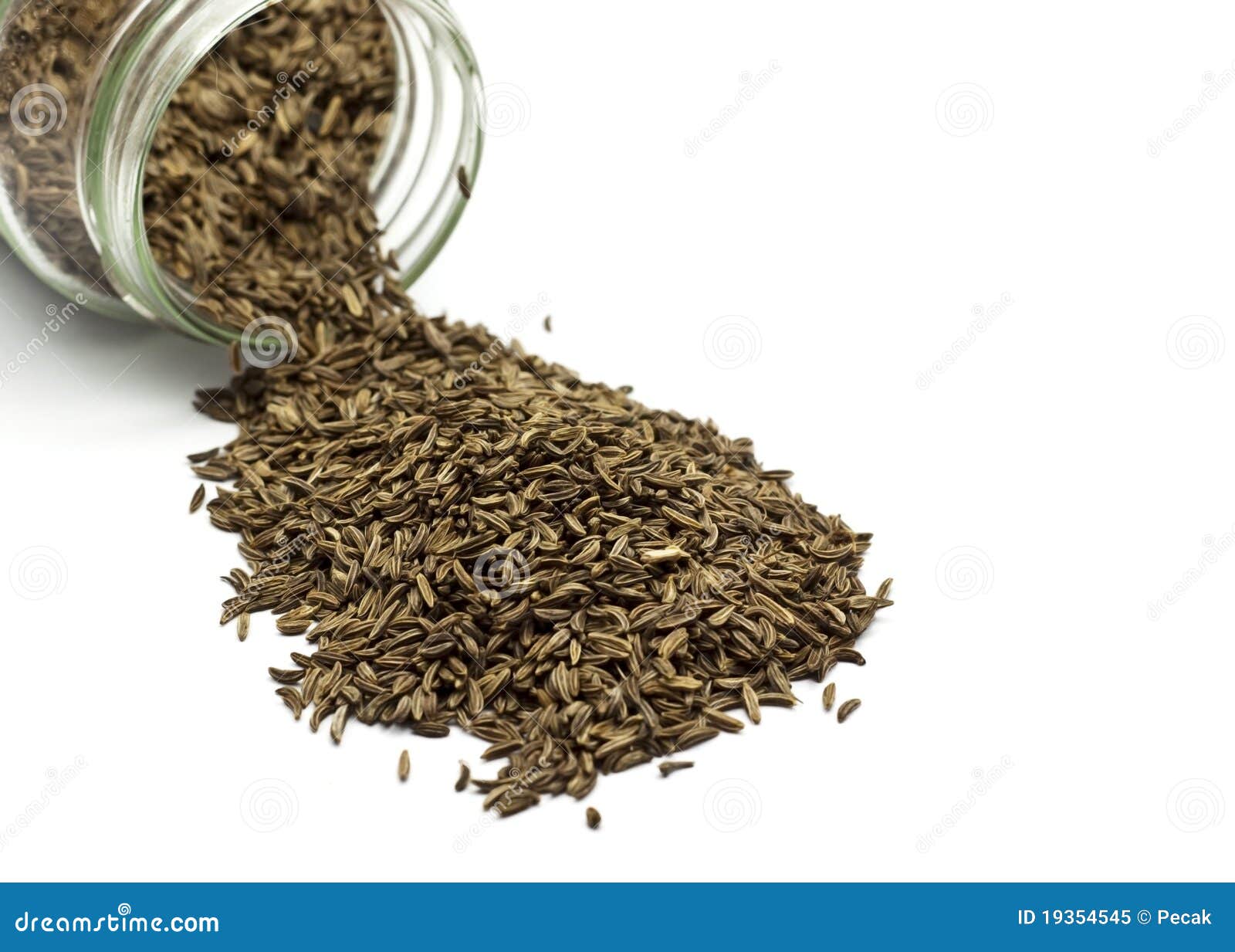 Cumin stock image. Image of cumin, bottle, seed, white - 19354545