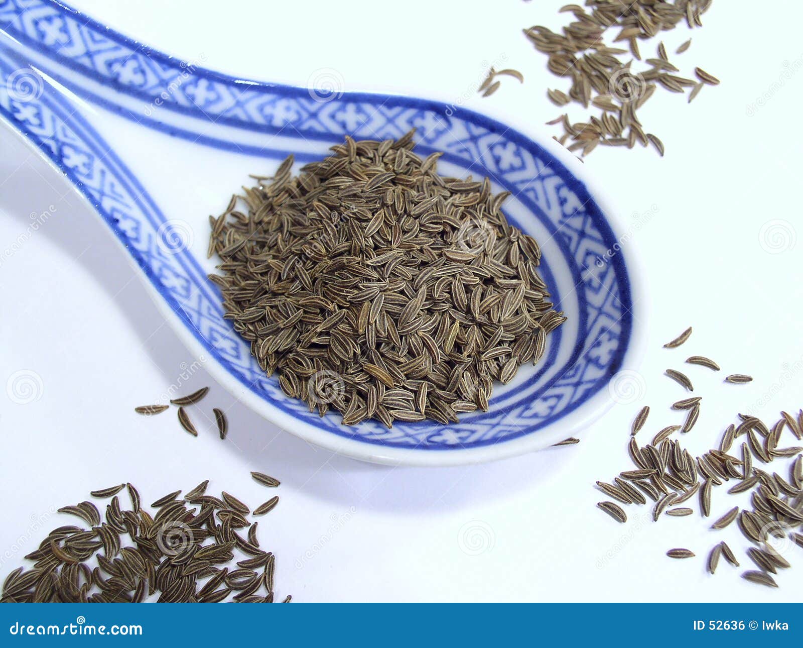 Cumin stock photo. Image of seasoning, blue, food, braun - 52636