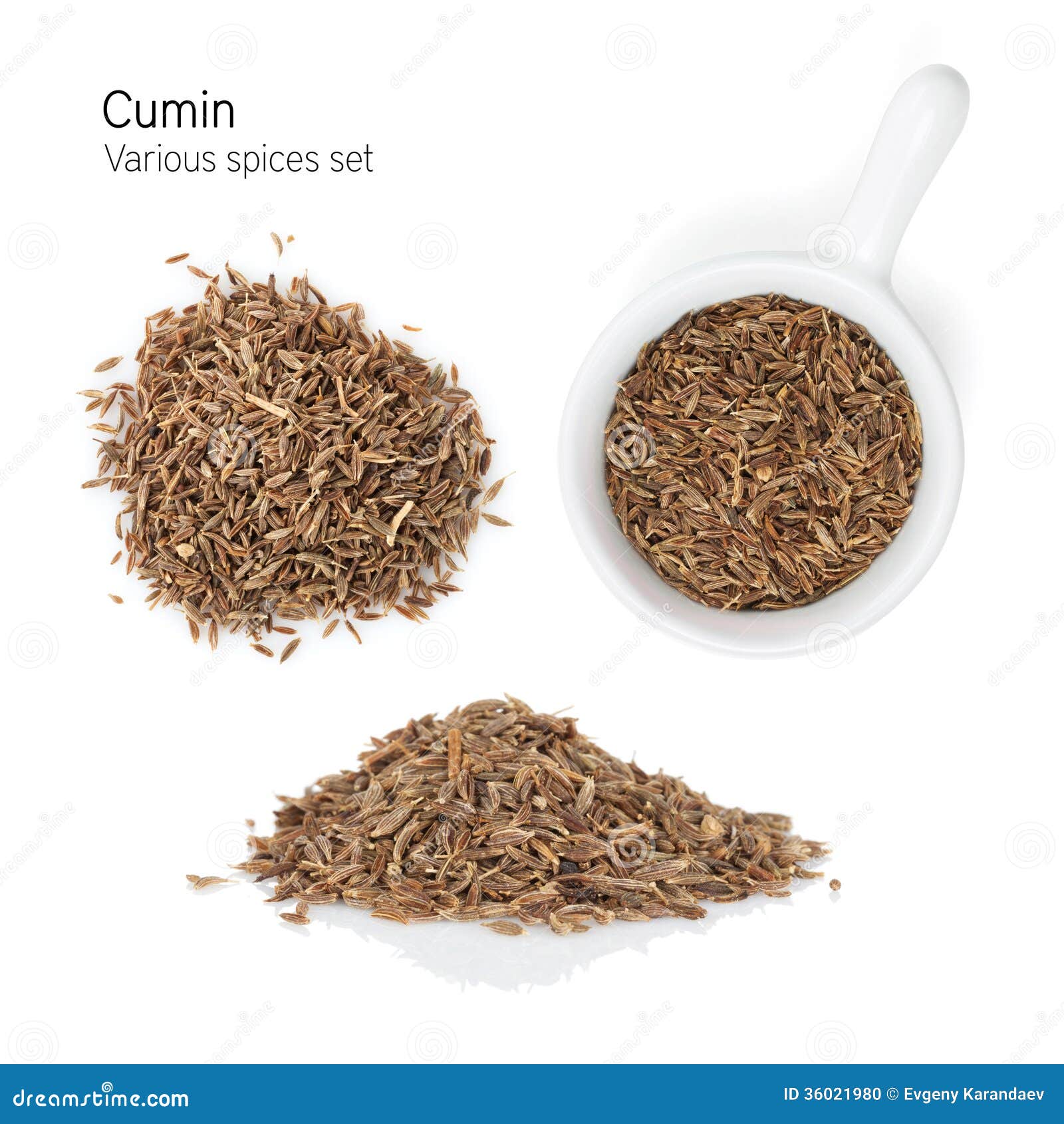 Cumin stock photo. Image of seasoning, collection, spicy - 36021980