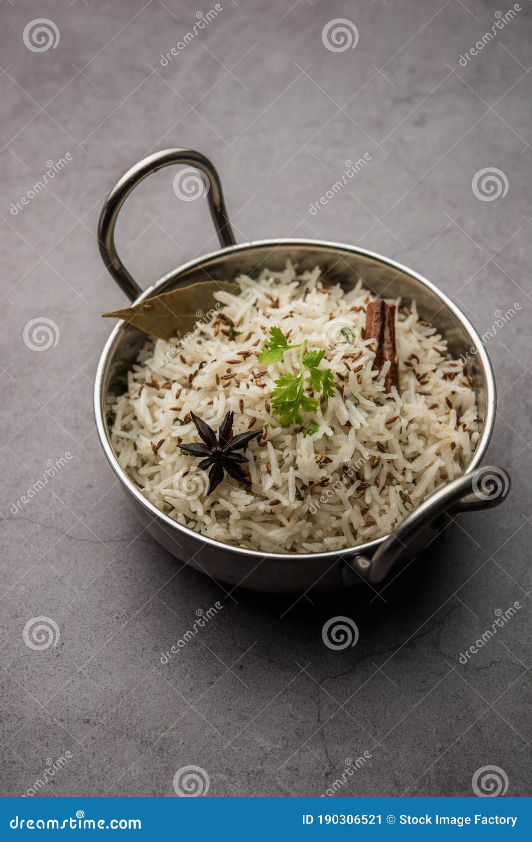 Jeera Rice - Basmati Rice Flavored with Fried Cumin Seeds and Basic ...