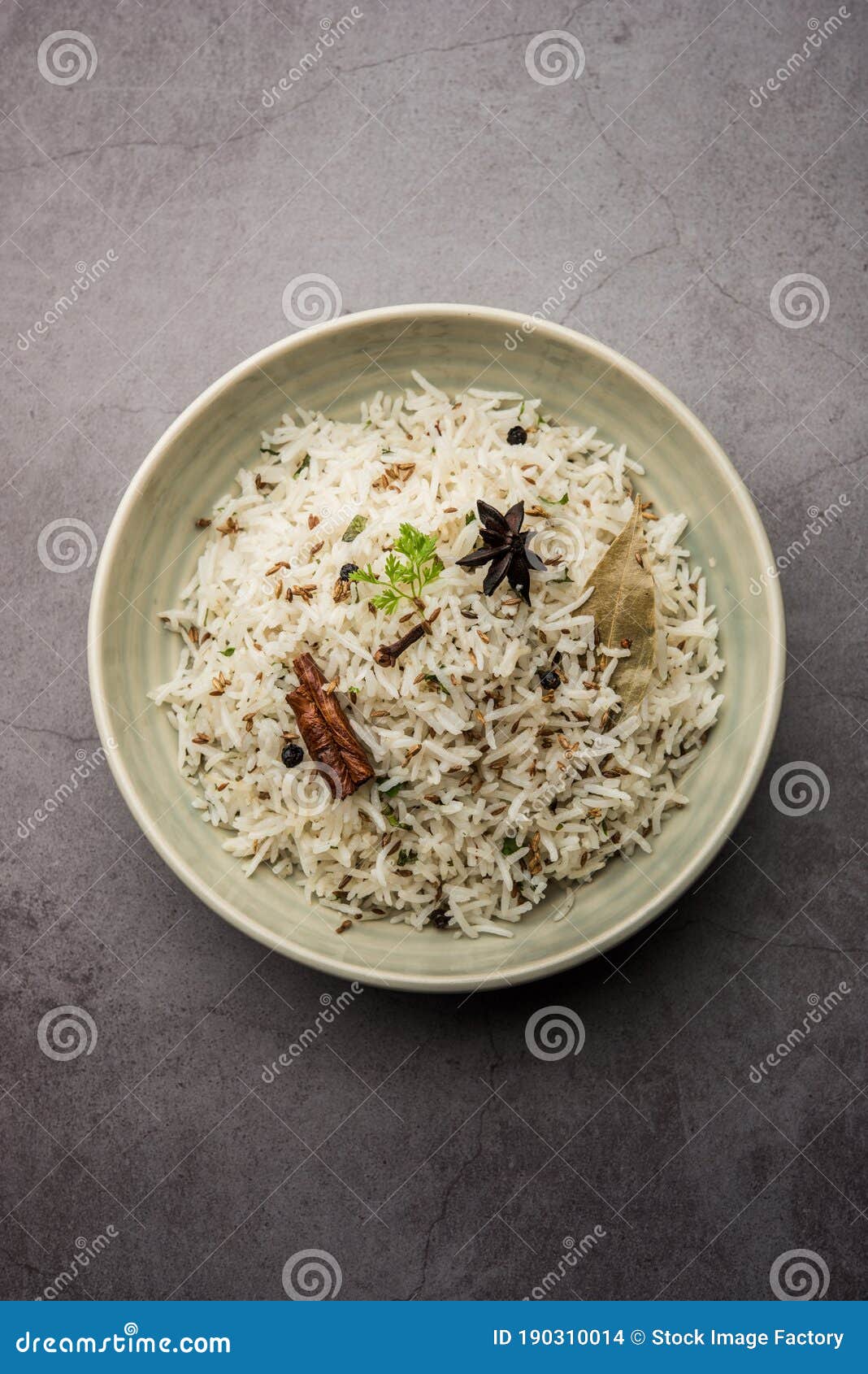 Jeera Rice - Basmati Rice Flavored with Fried Cumin Seeds and Basic ...