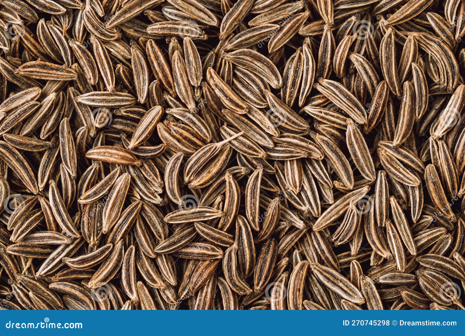 Cumin Seed Aromatic Spice, Food Background Stock Photo - Image of ...