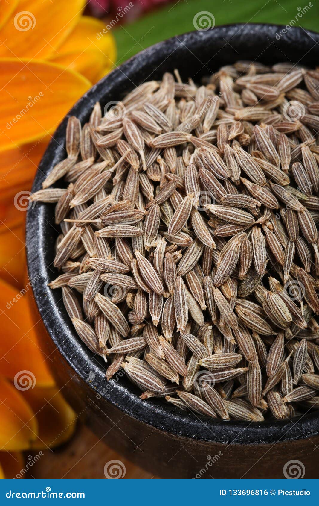 Cumin seeds stock photo. Image of healthy, cumin, spice - 133696816