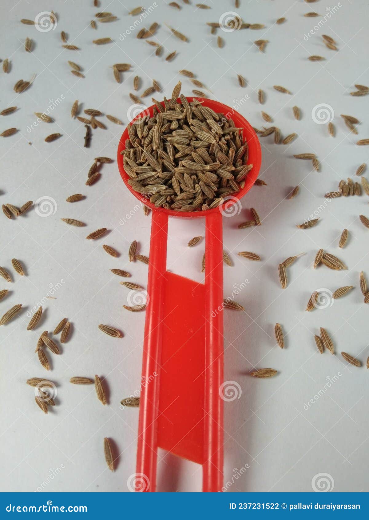 Cumin Seeds with White Background Stock Photo - Image of produce, brown ...