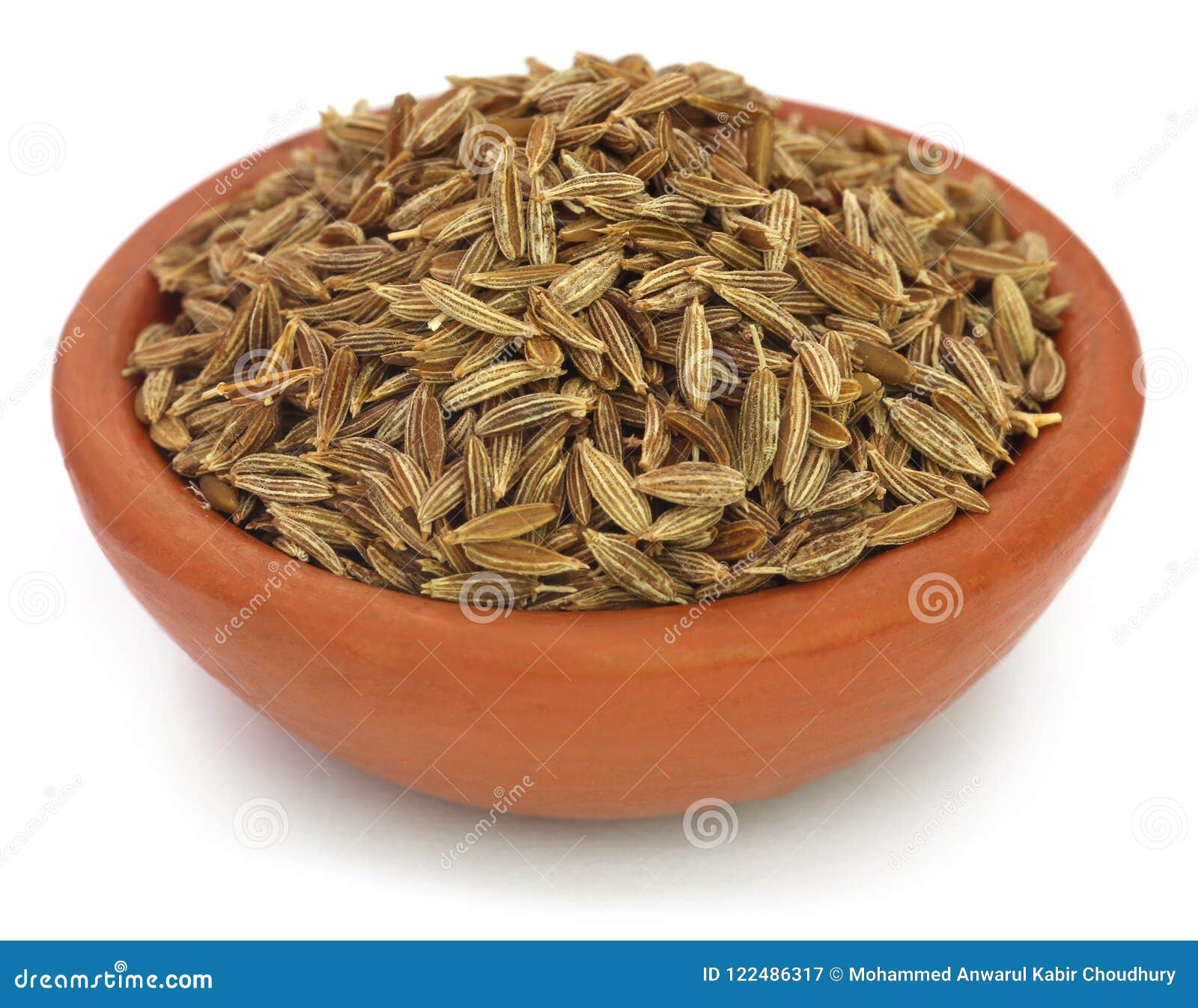 Cumin Whole Over White Background Stock Image - Image of cyminum, food ...