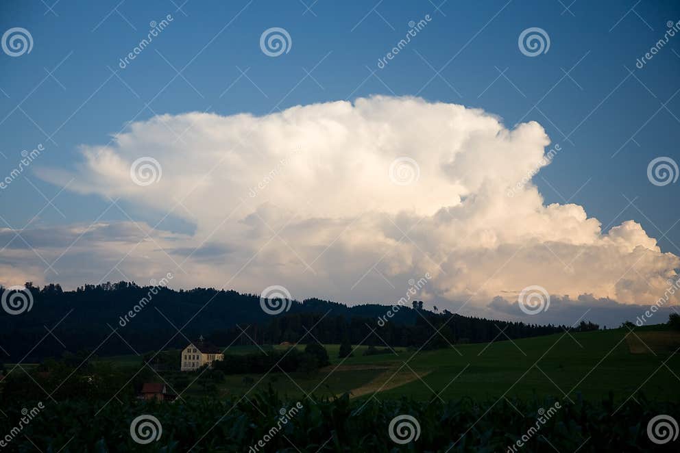 Cumulonimbus cloud stock photo. Image of anvils, precipitation - 12111646