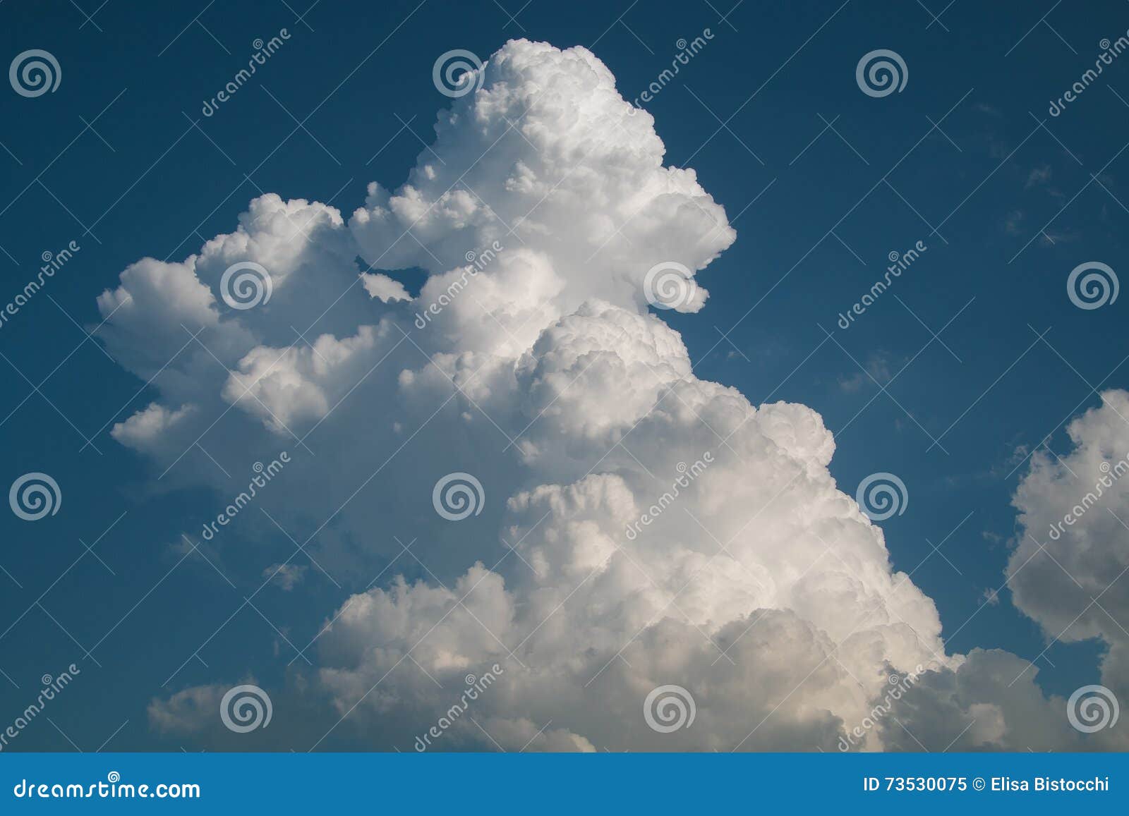 Cumulonimbus cloud stock image. Image of storm, space - 73530075