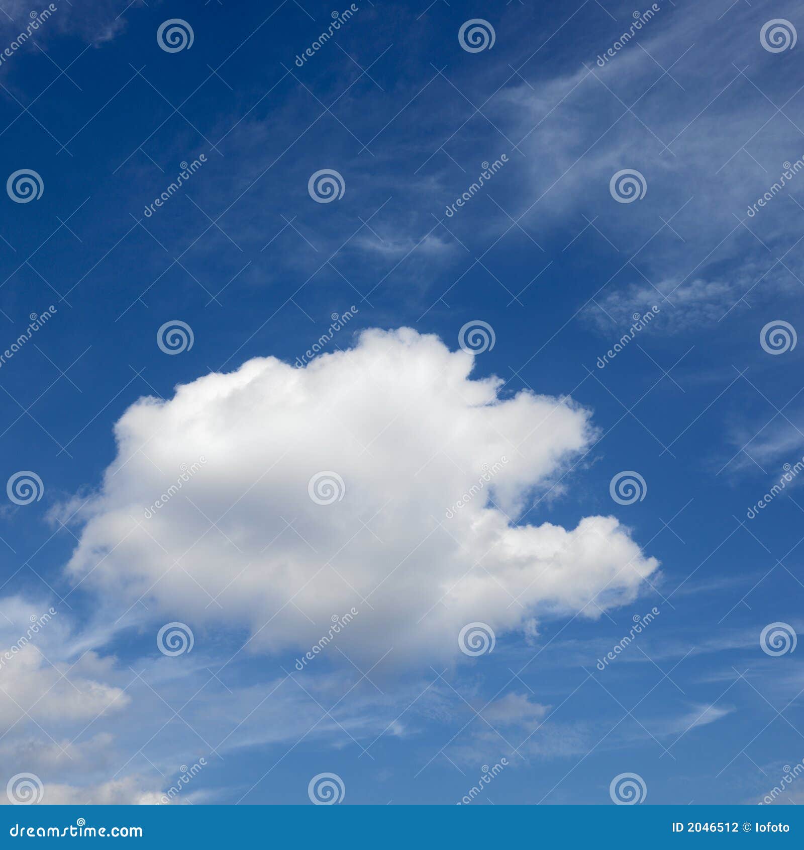 Cumulus Cloud Formation Royalty-Free Stock Image | CartoonDealer.com ...