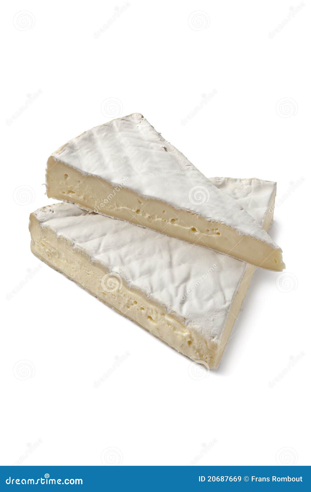 Cunei Del Formaggio Francese Del Brie Immagine Stock - Immagine di ...
