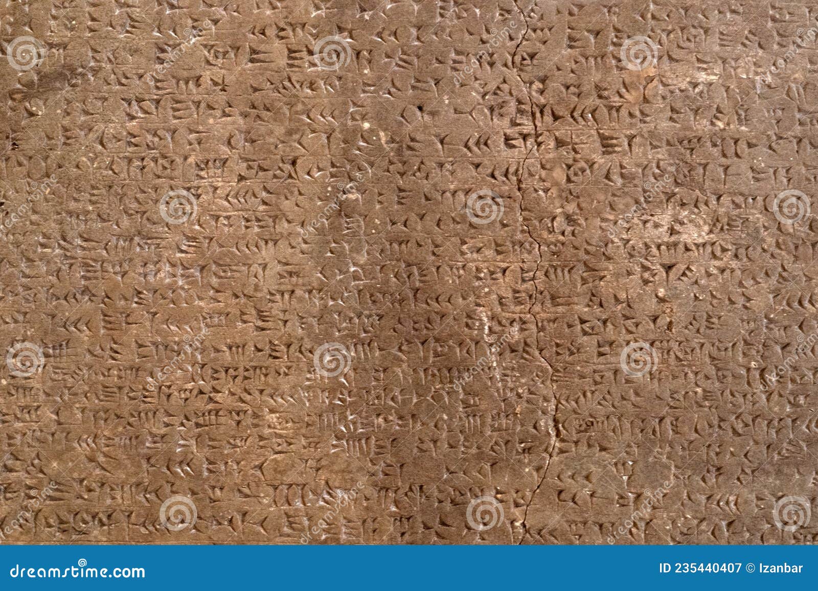 Cuneiform Writing Mesopotamia Assyria Tablet Stock Image - Image of ...