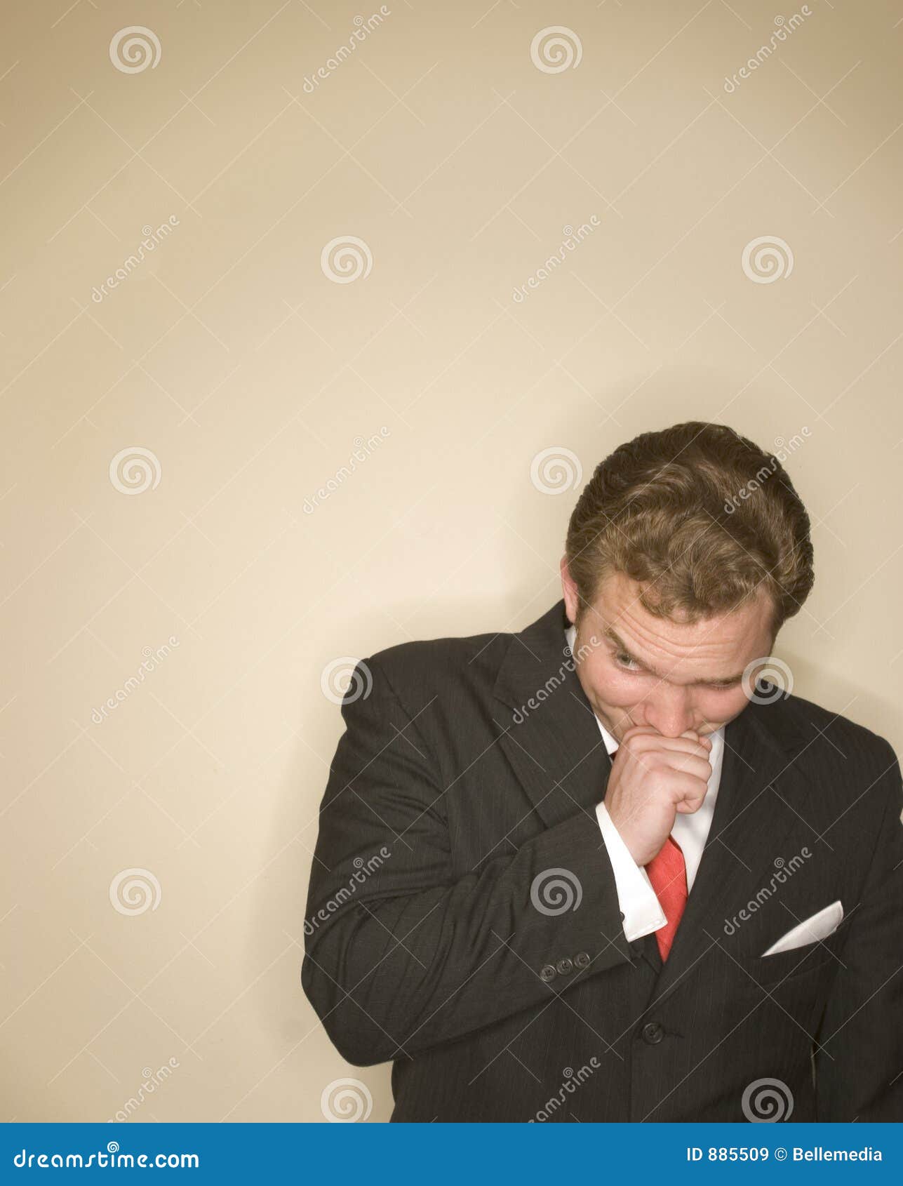 Cunning business man stock image. Image of concentration - 885509