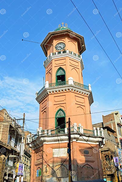 Cunningham clock tower editorial stock image. Image of clock - 56427514