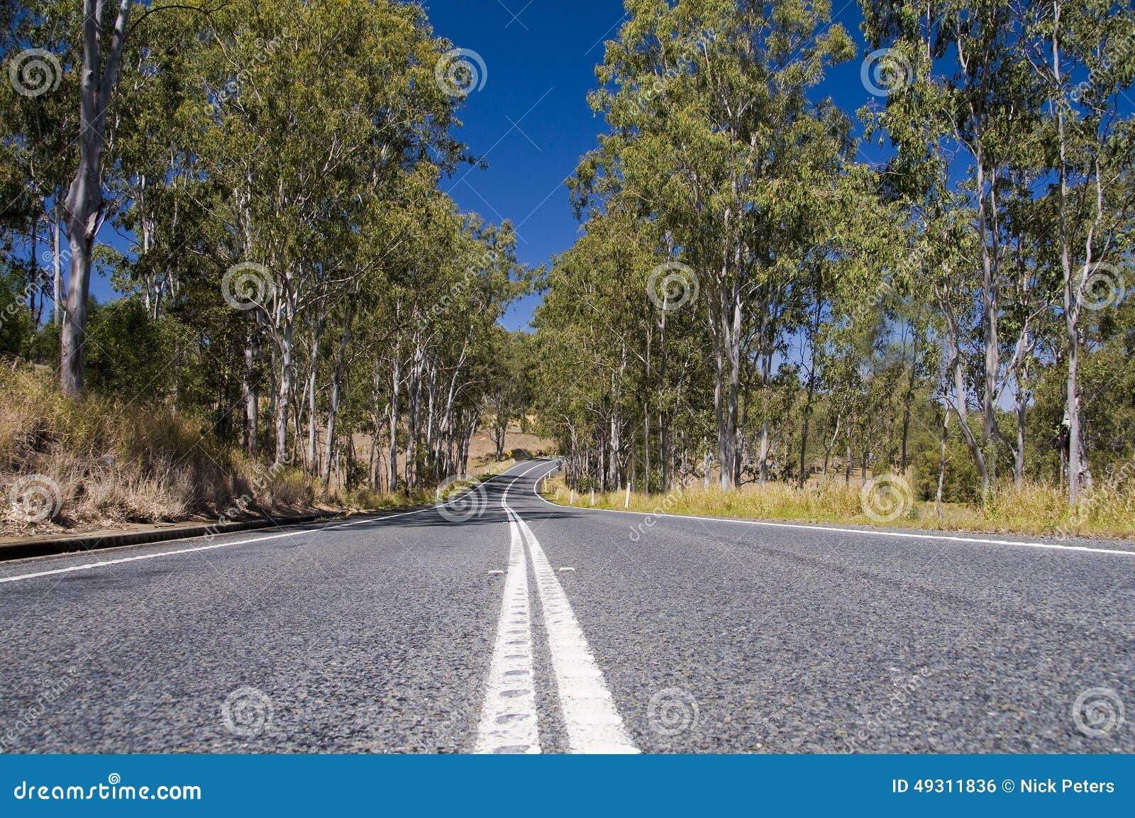 Cunningham Highway - Warwick Queensland Stock Photo - Image of ...