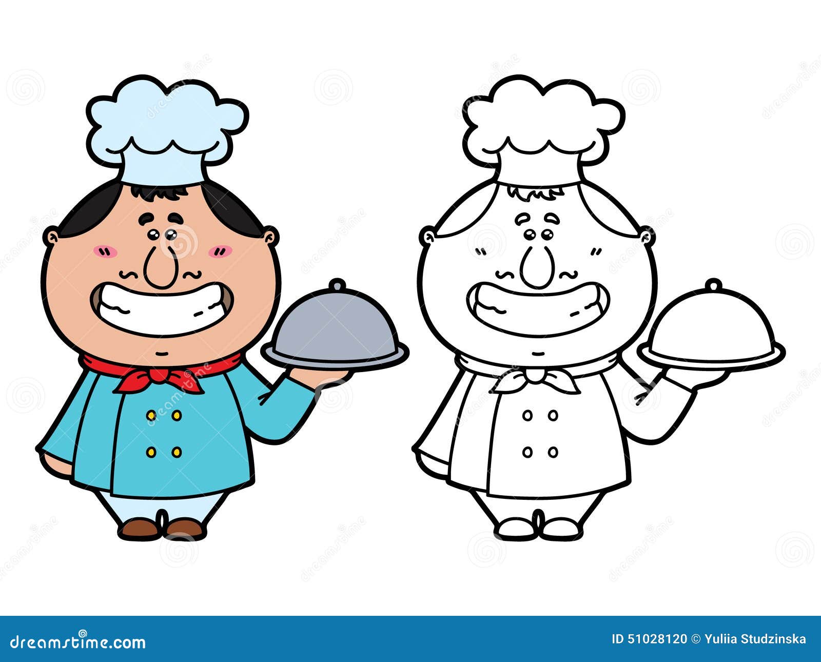 Cuoco divertente illustrazione vettoriale. Illustrazione di dissipato ...