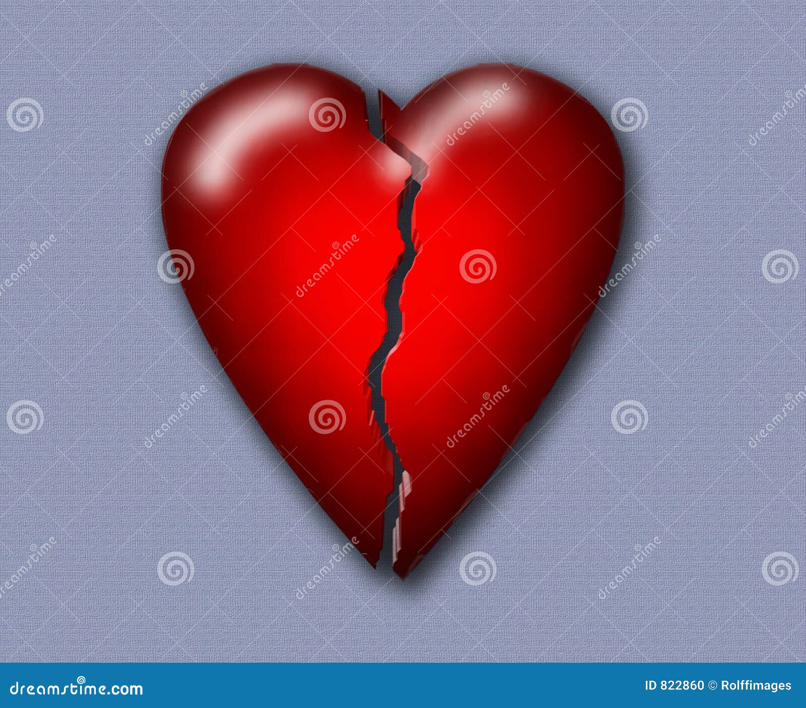 Cuore rotto illustrazione di stock. Illustrazione di fede - 822860