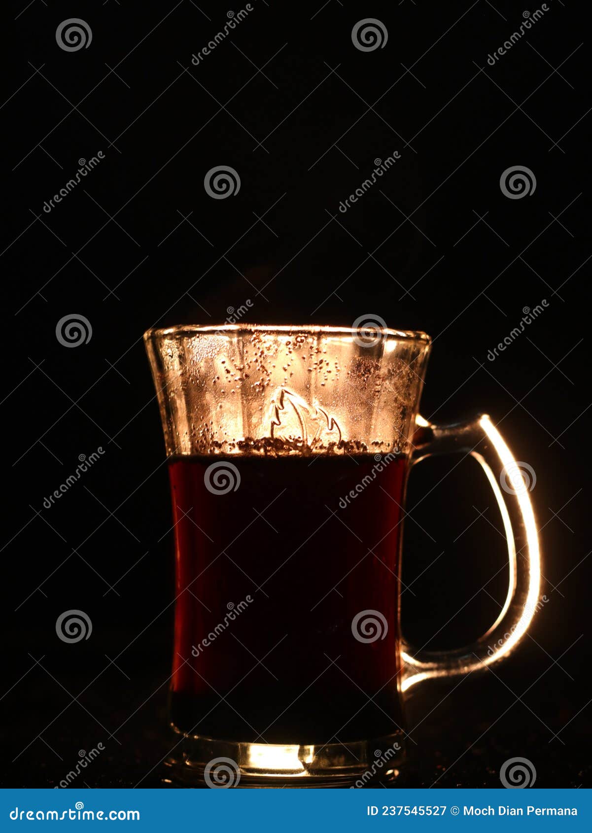 A cup of balck coffee stock image. Image of hitam, balck - 237545527