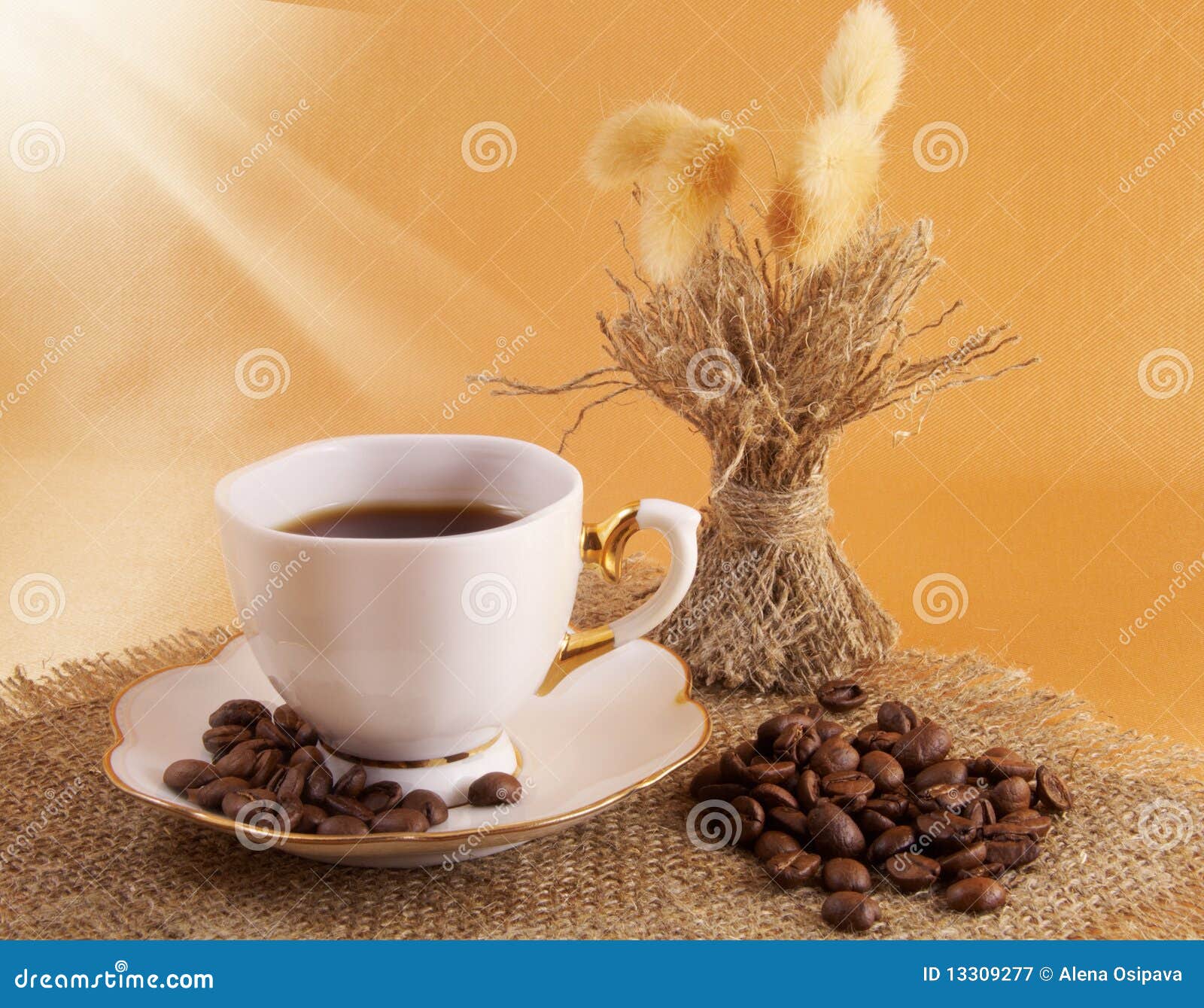 A cup of black coffee stock image. Image of closeup, breakfast - 13309277