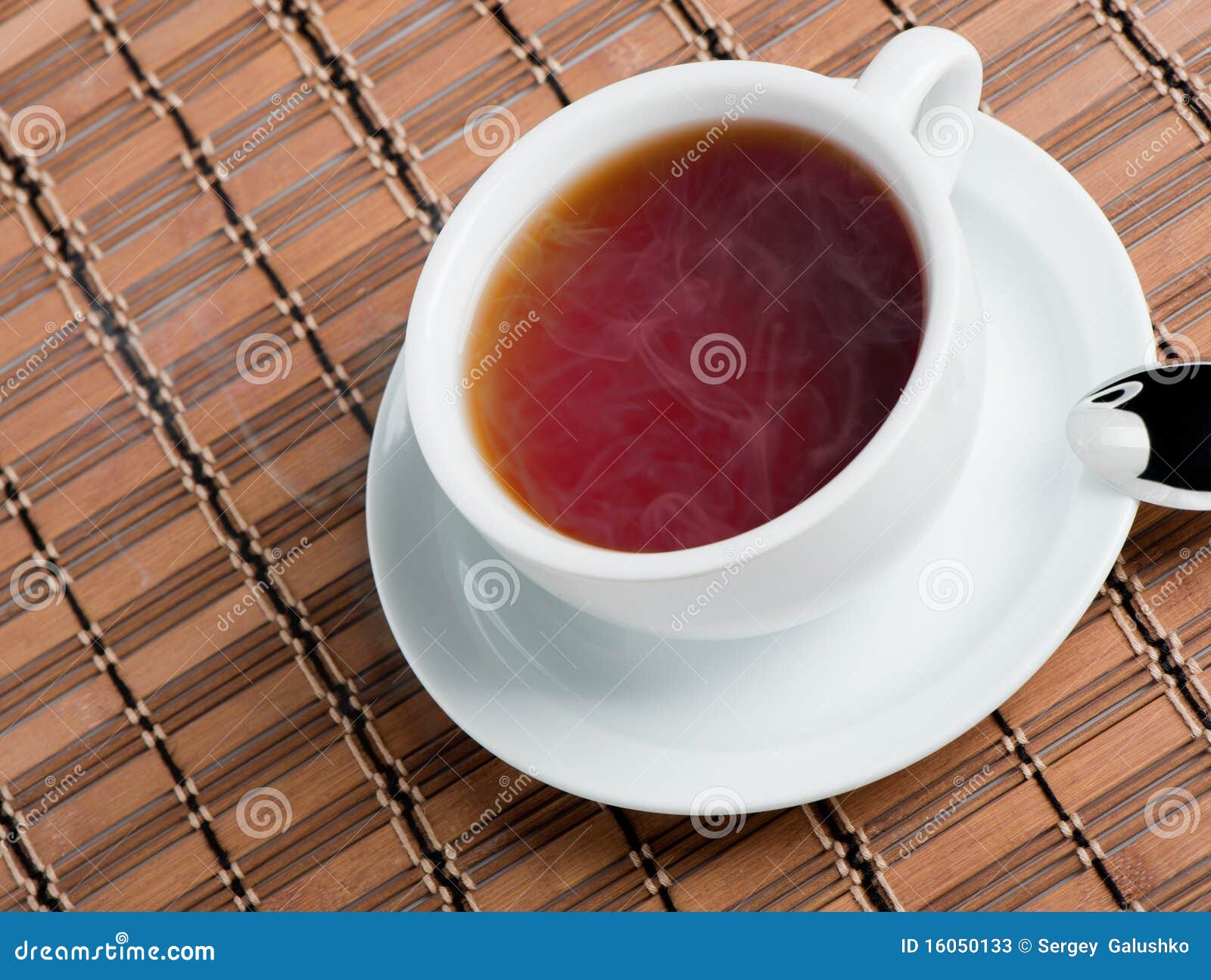 Cup of black tea stock image. Image of breakfast, gourmet - 16050133
