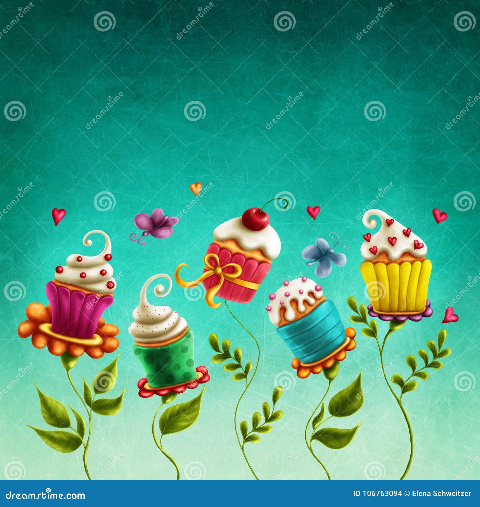 Cakes Cartoon Vector | CartoonDealer.com #49842617