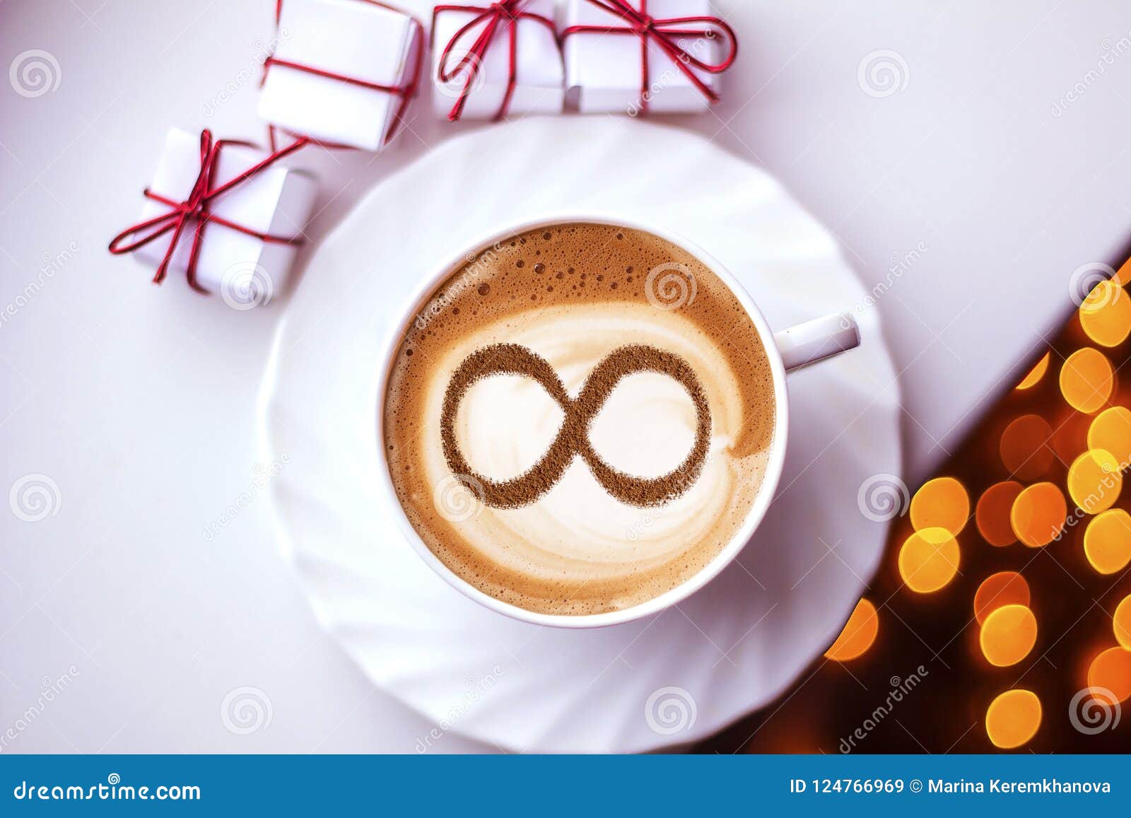 Coffee Infinity Symbol Royalty-Free Stock Image | CartoonDealer.com ...