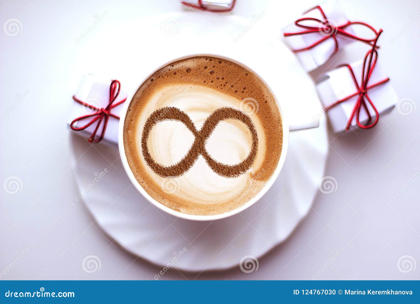 Coffee Infinity Symbol Royalty-Free Stock Image | CartoonDealer.com ...