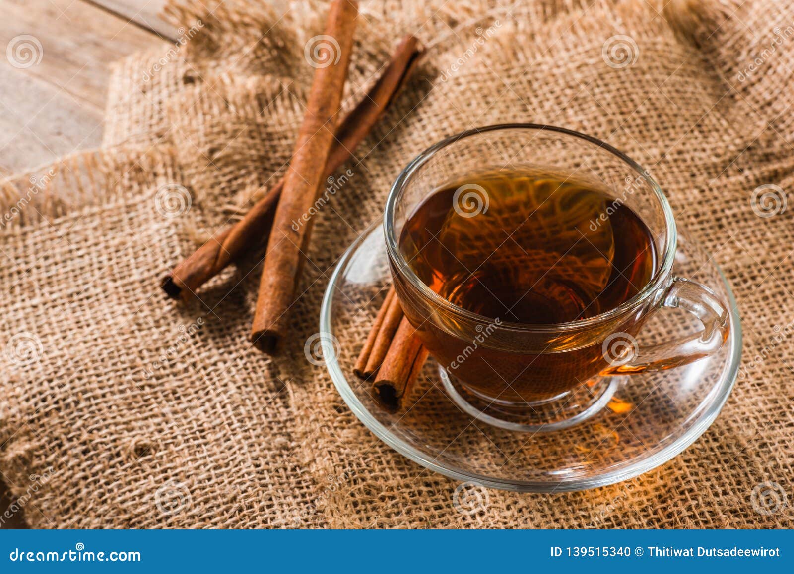 A cup of cinnamon tea stock photo. Image of healthy - 139515340
